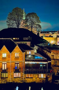 View from room - Oxford Castle