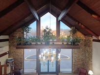 View looking back from the front lobby