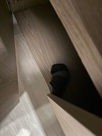 Dirty Socks in Drawer
