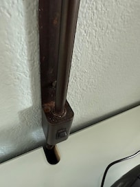 Wiring casing from same lamp. And that’s “just” the lamp in the room.