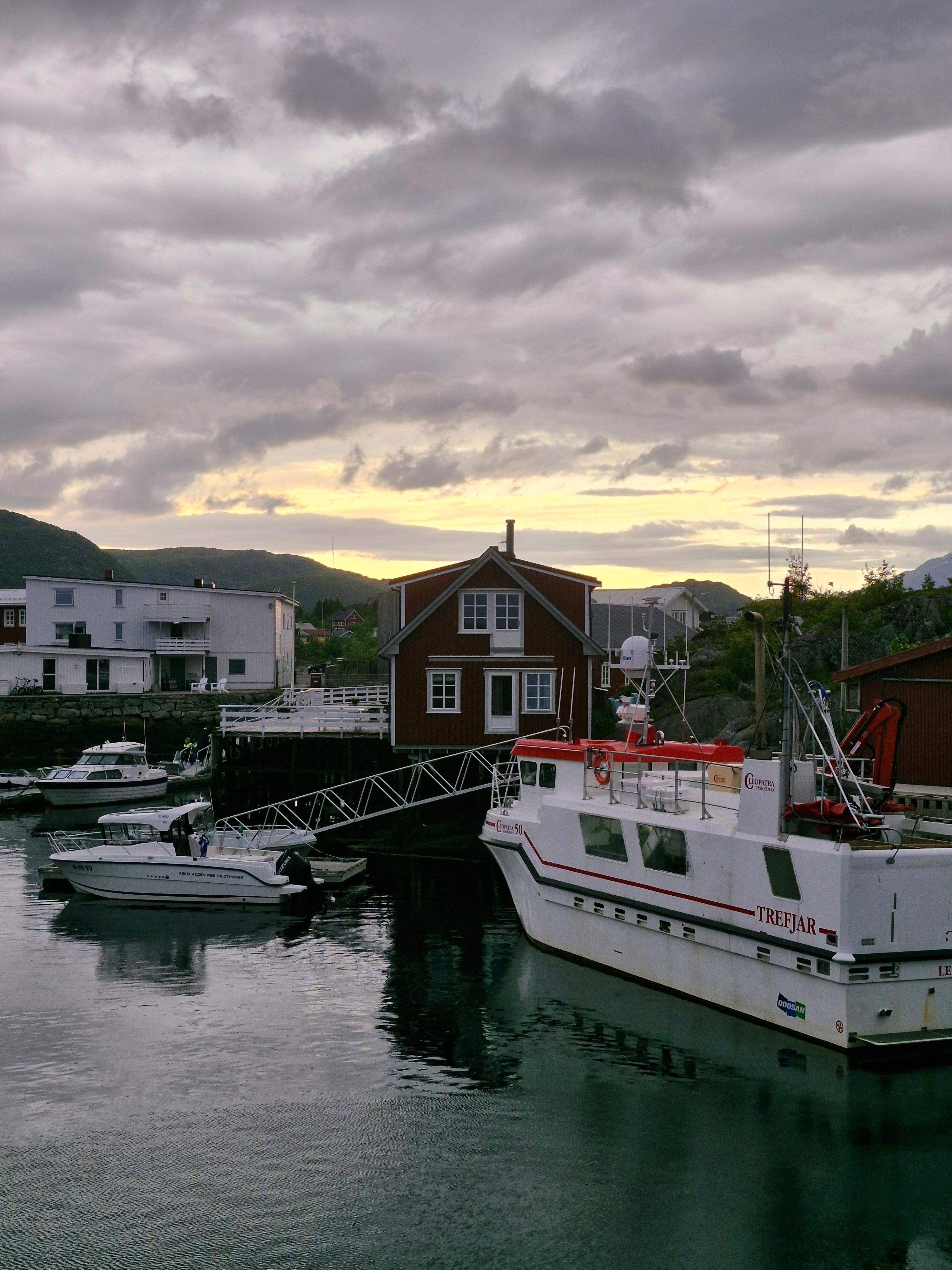Vy från husets framsida