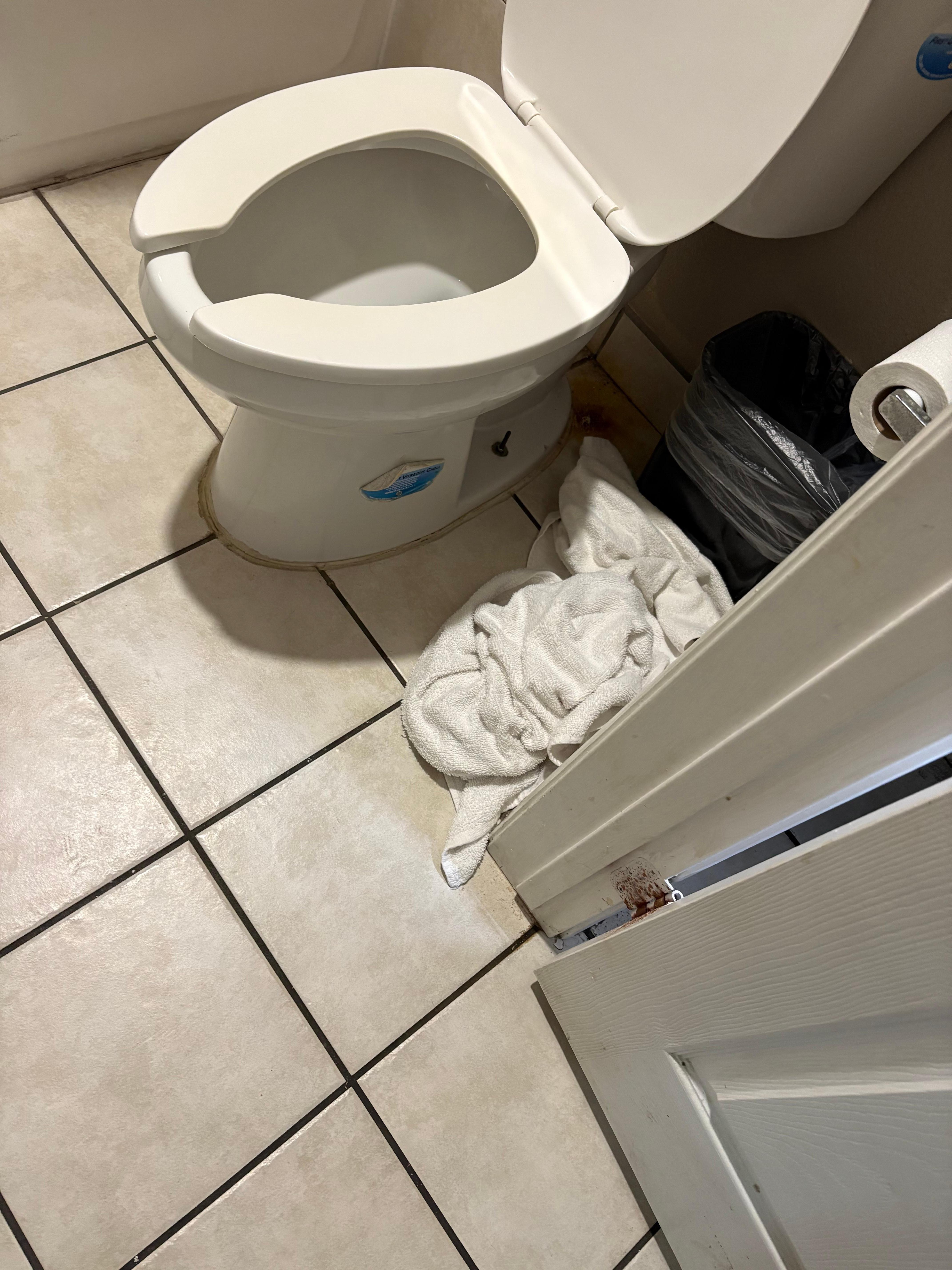 Checked in to a dirty room. Bed was unmade and there were dirty towels. 