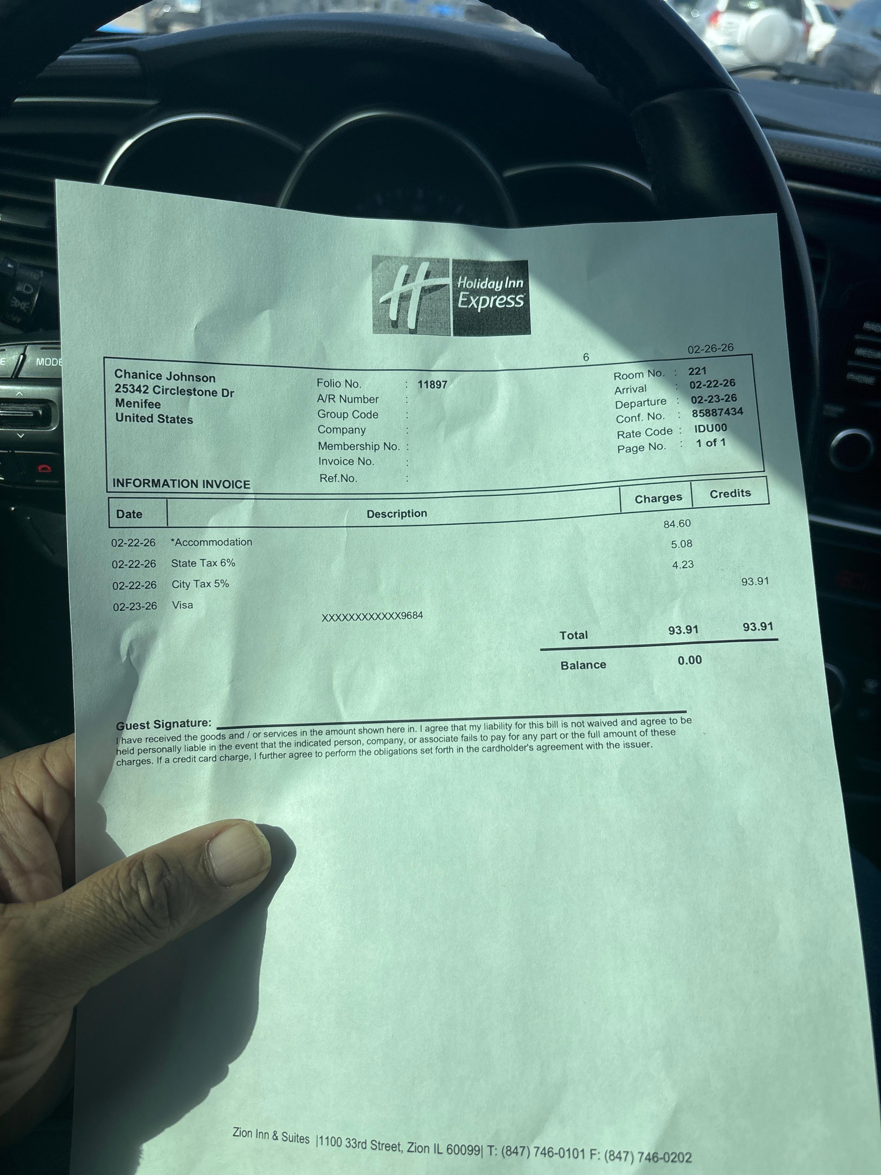 Tell me why Holiday Inn express charge my car charge me again on my card else I have paid for it through hotel.com