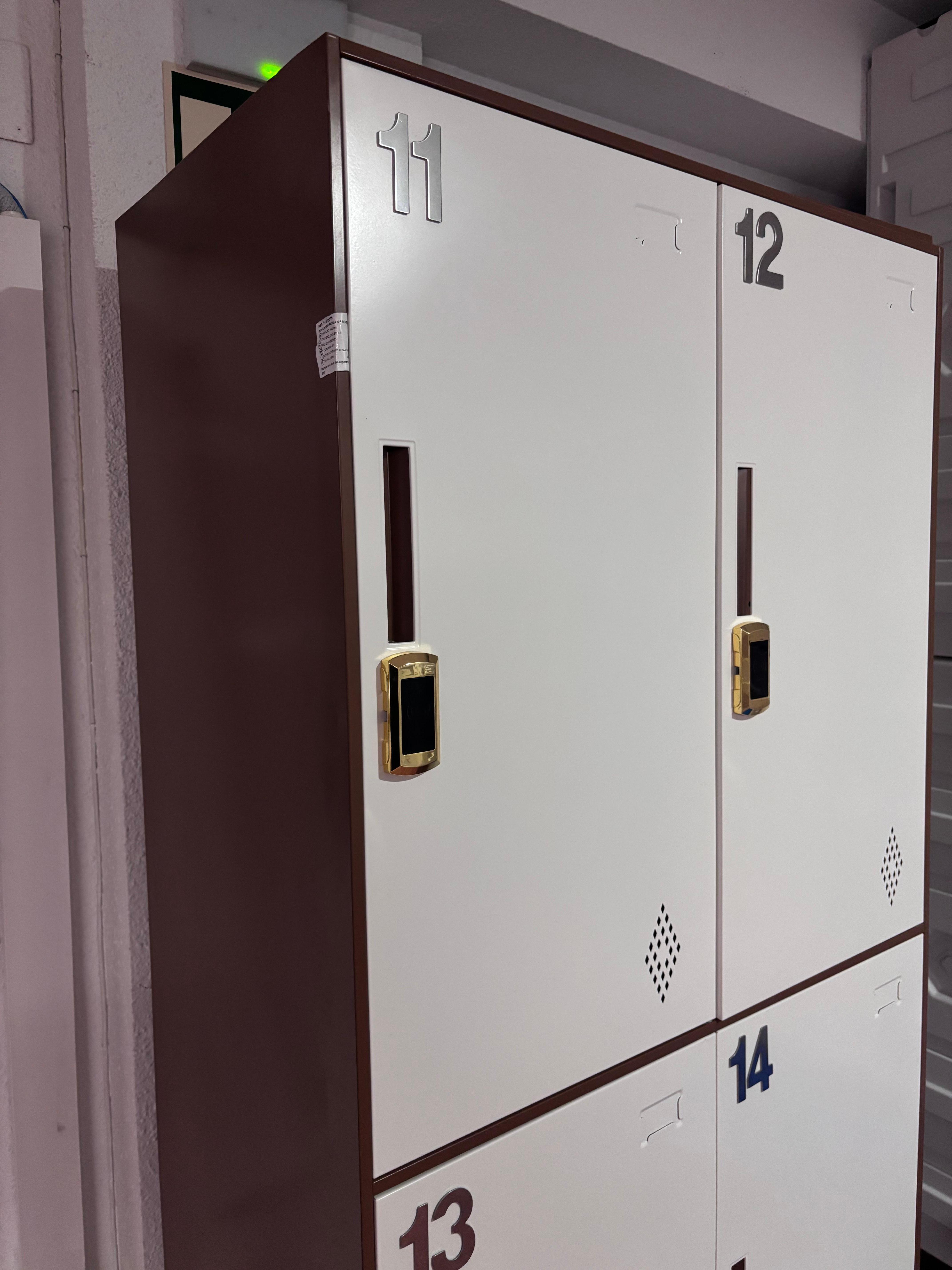 Locker for suitcase