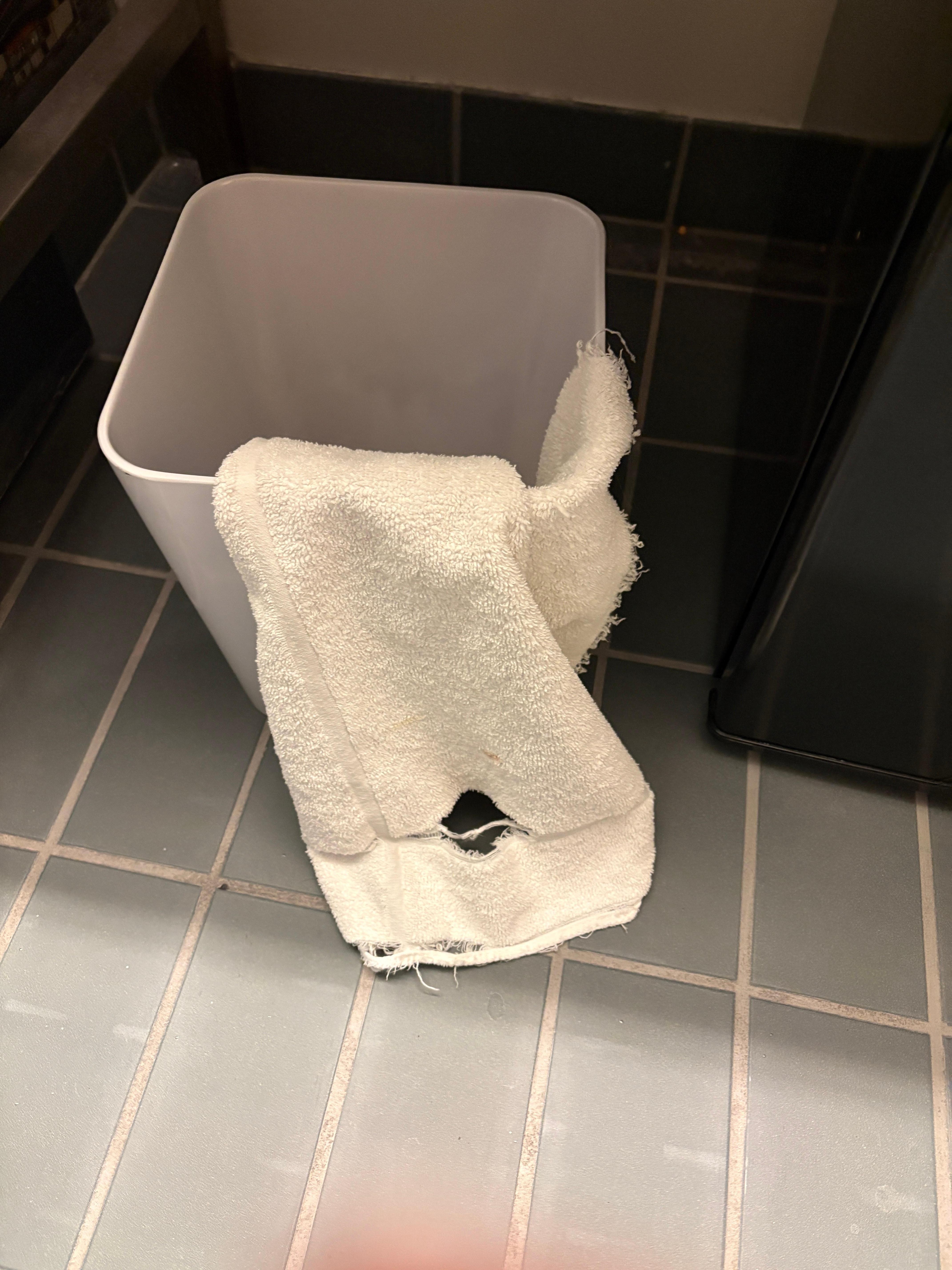 Left after NOT fixing sink.