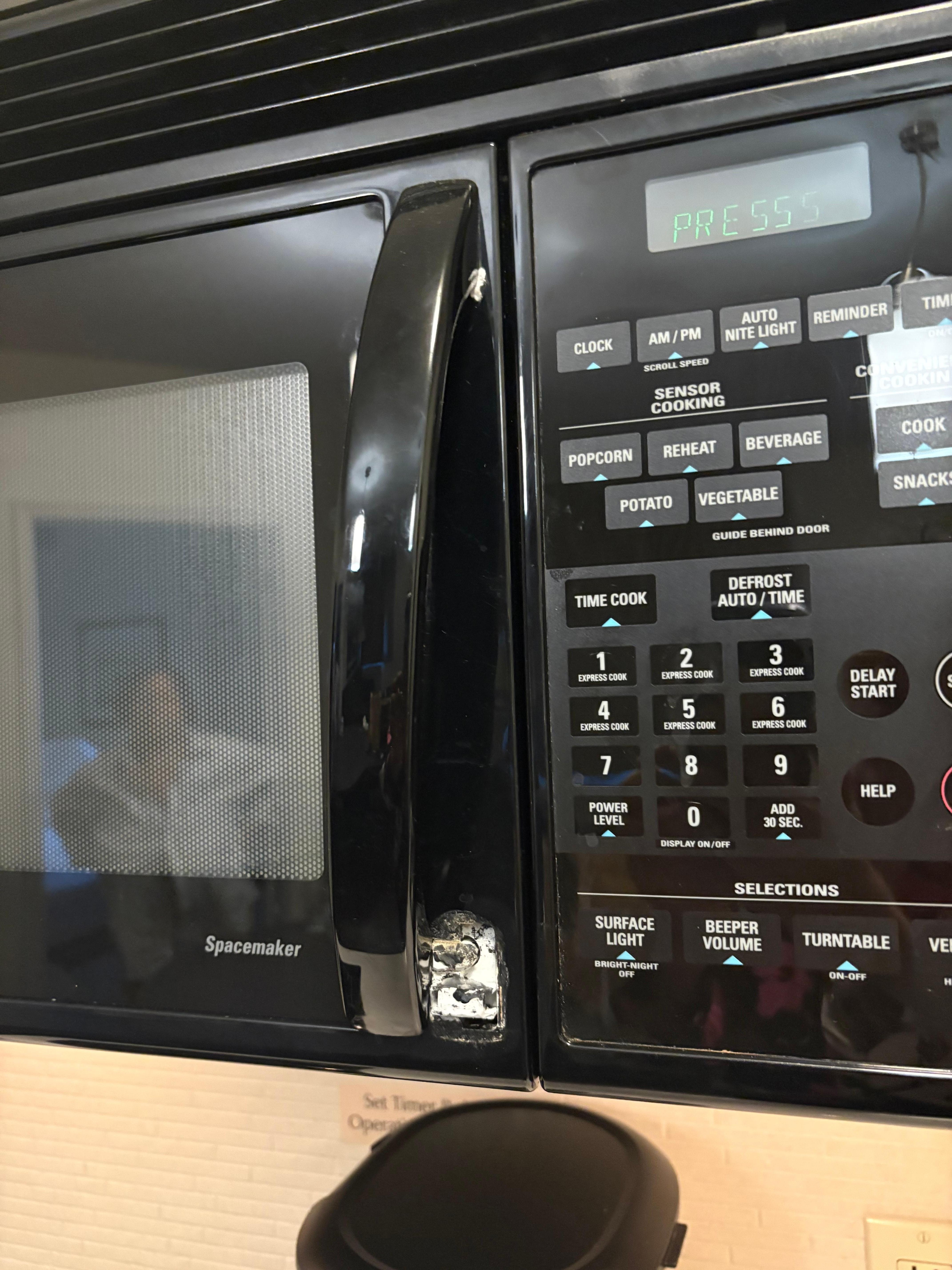 Microwave handle