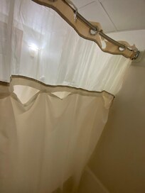 Torn and falling apart (stained)