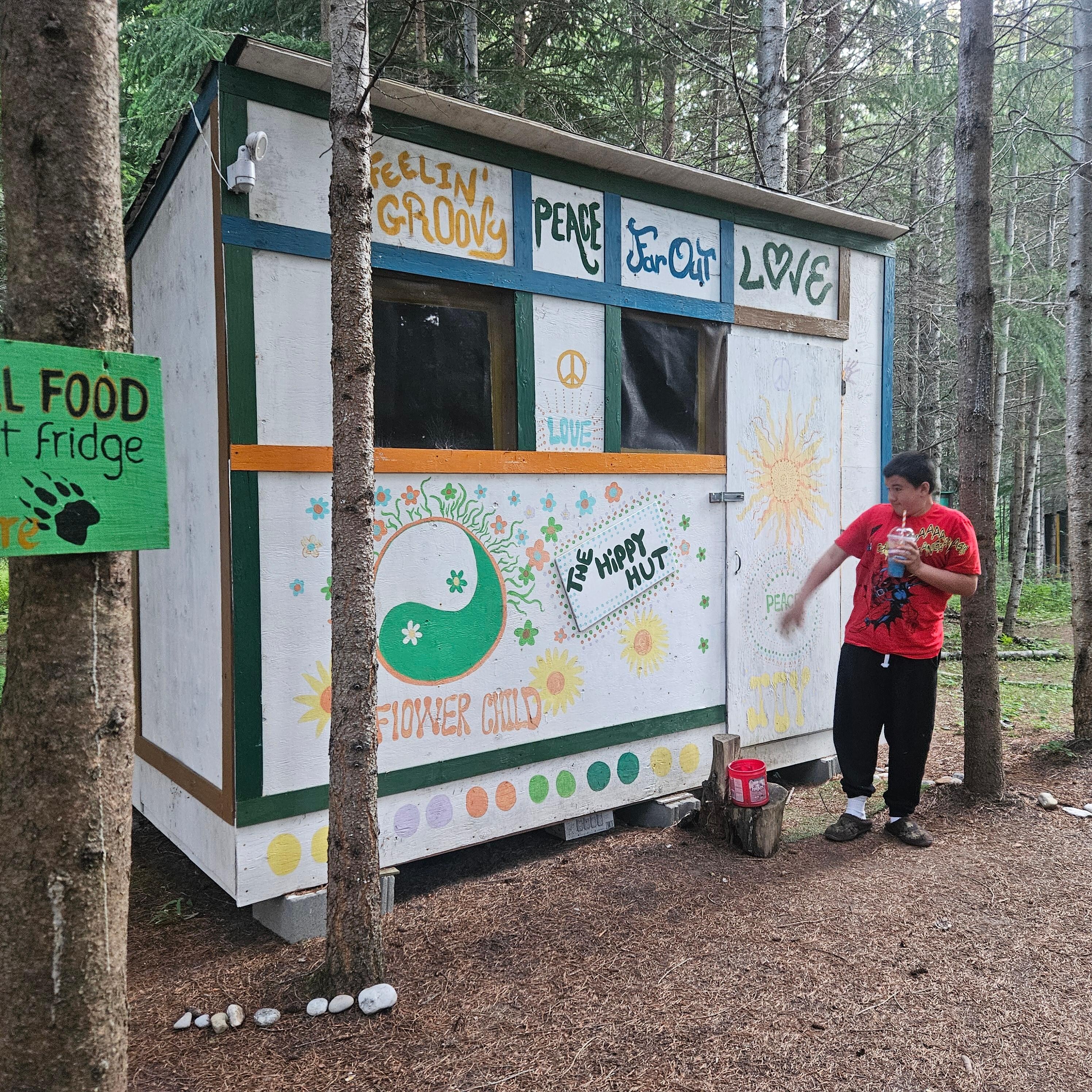 The Hippie Hut! 