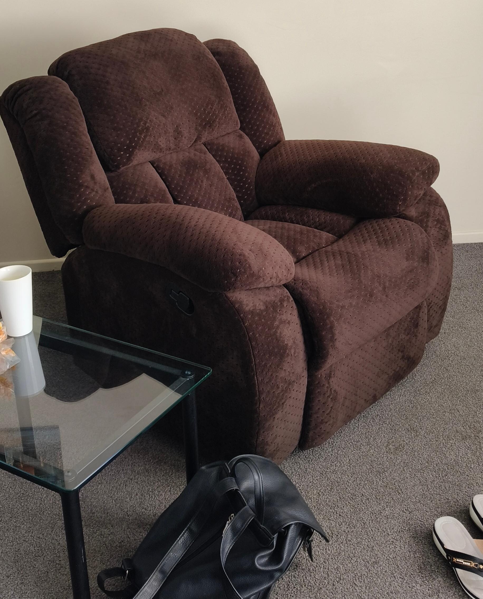 Fully extendable recliner