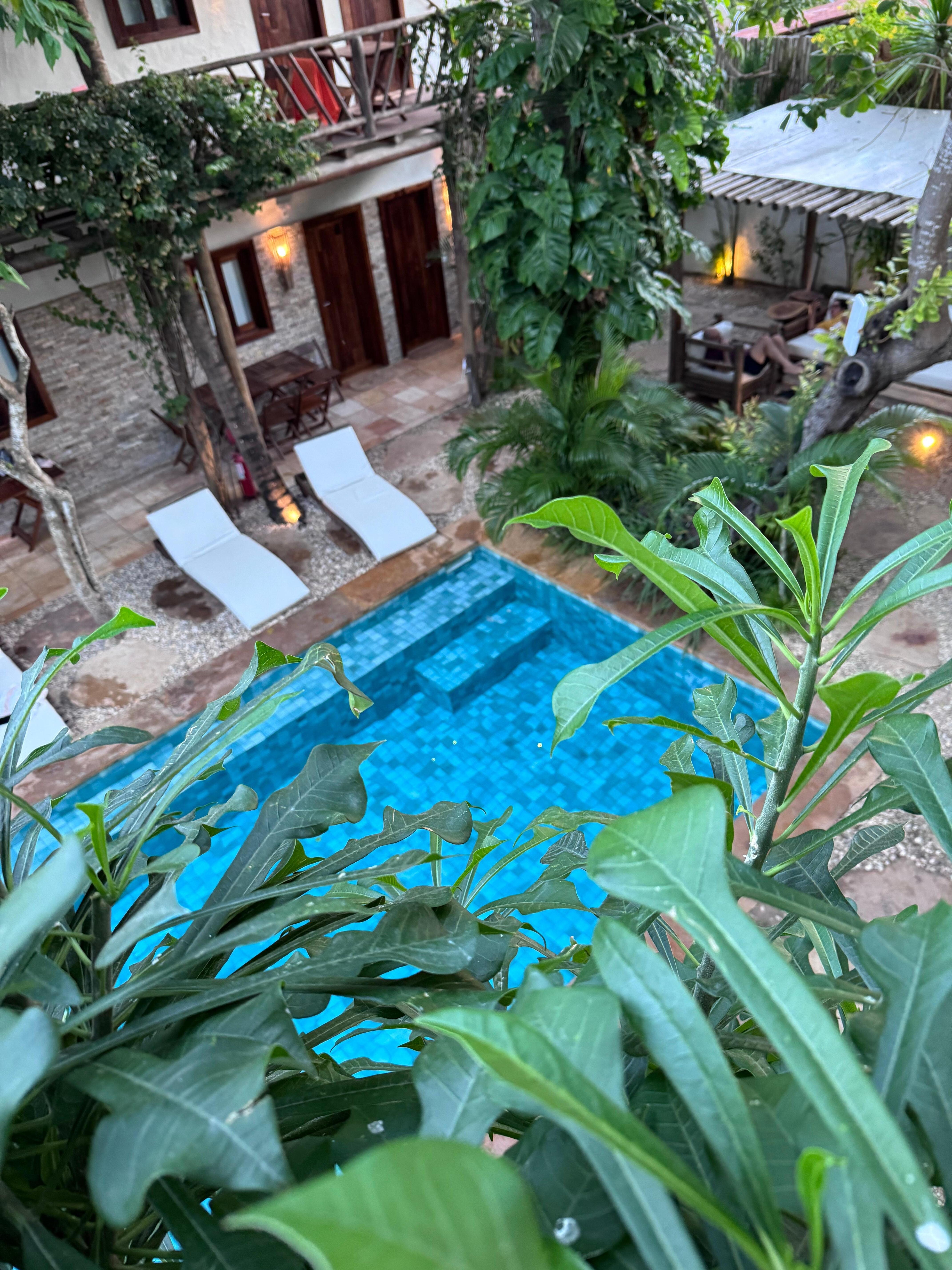 Piscina agradável!