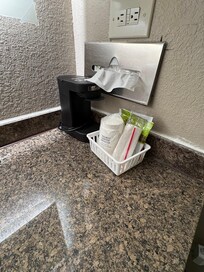 Coffee machine. Hair dryer worked.