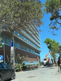 Fachada externa do hotel