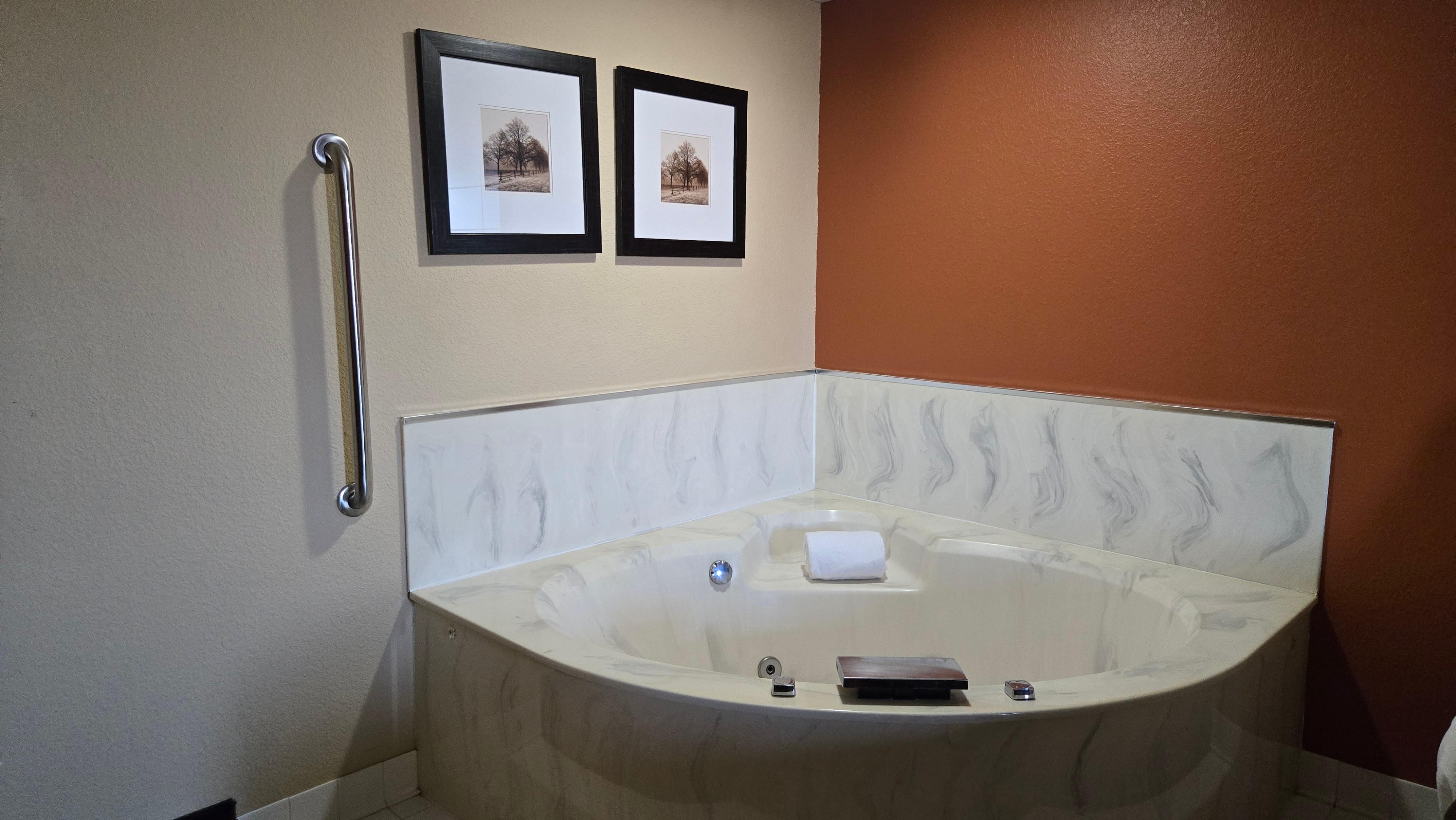 In-Room Jet tub. So nice!