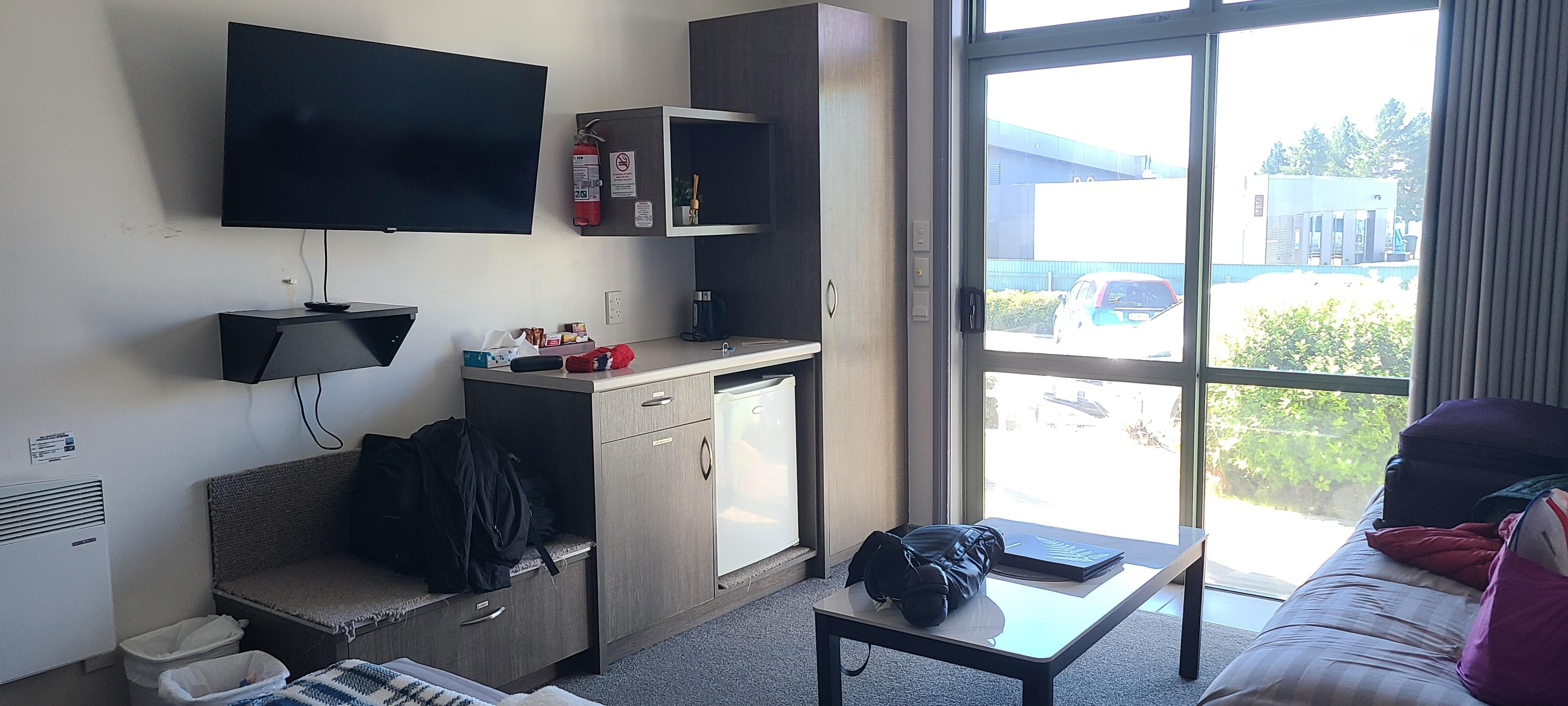 Microwave cabinet, but no oven