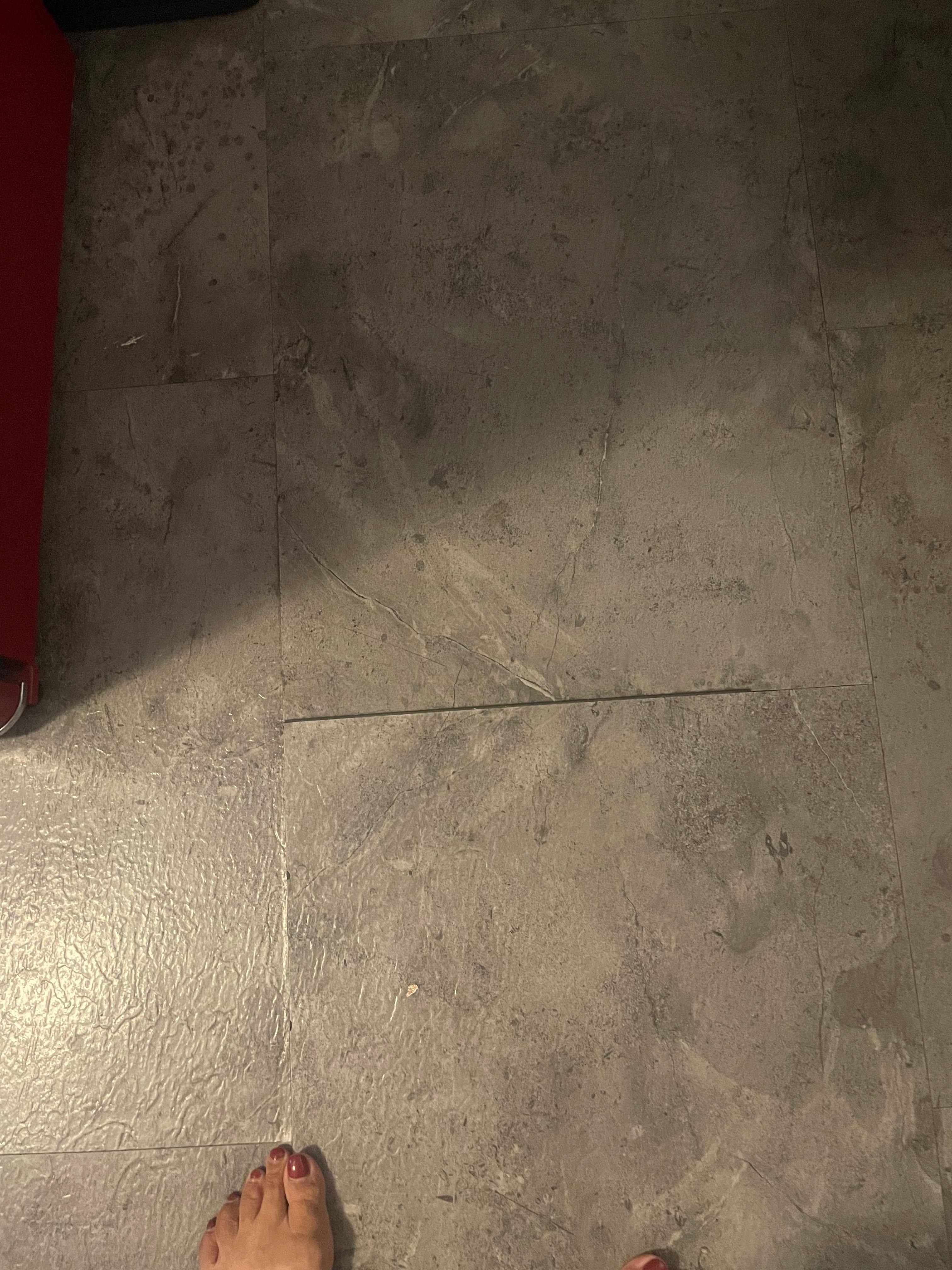 Tiles that were lifting