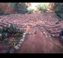 Labrynth on property…