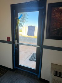 Broken door
