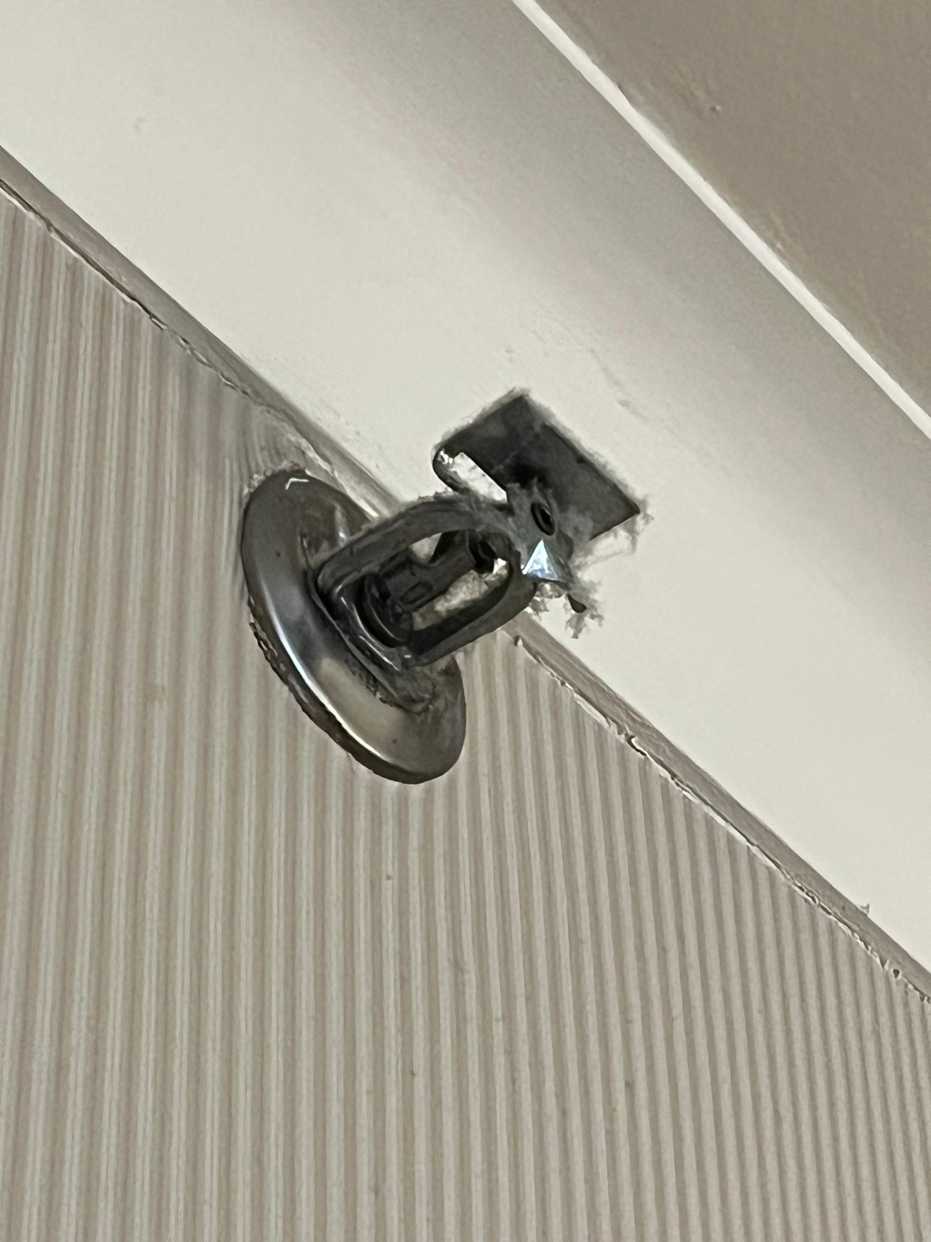 Dust and grime on the sprinkler