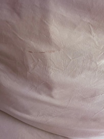 Stains on sheets