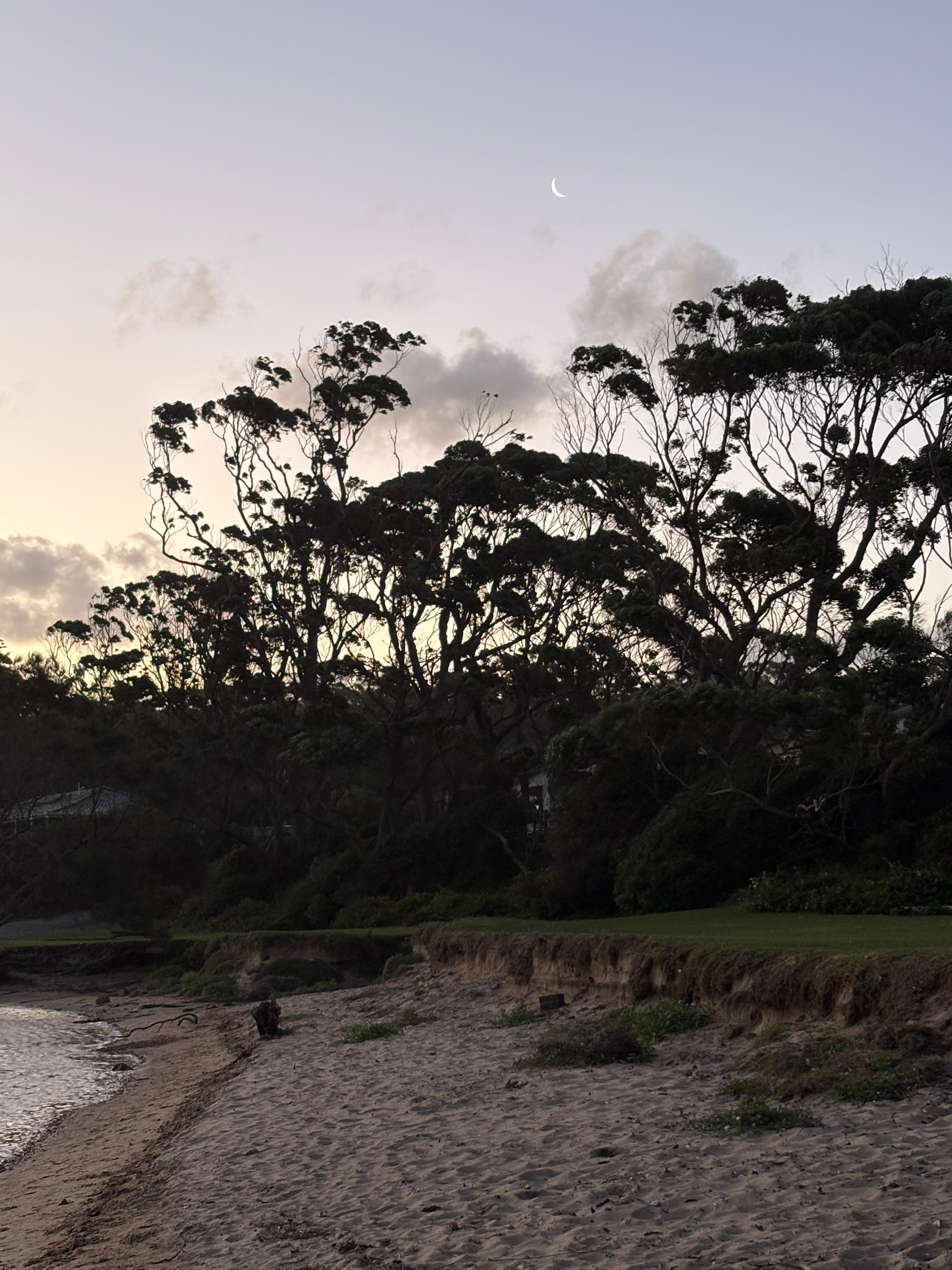 Sunset at Durras North river 