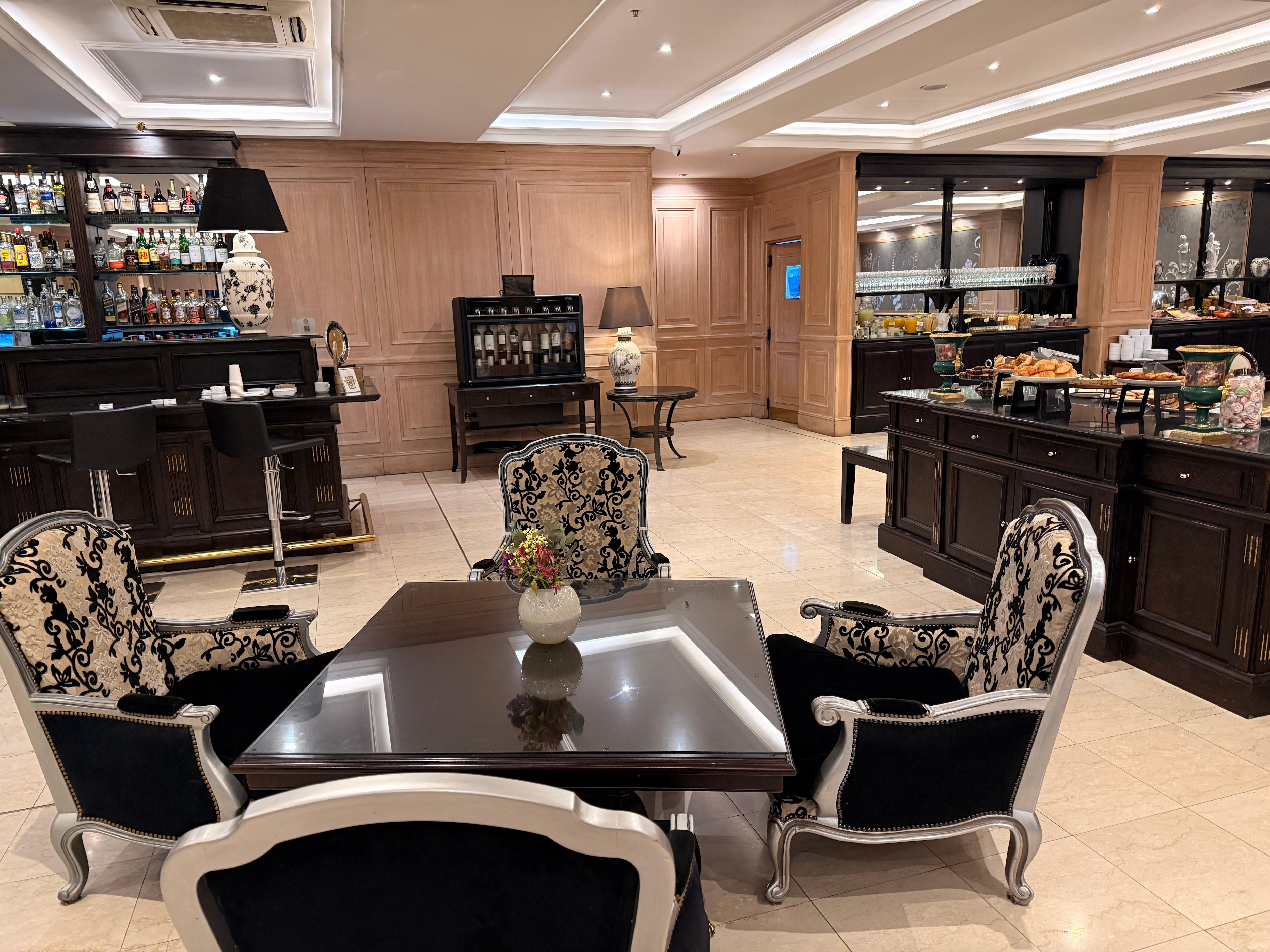 Mesas de café da manhã