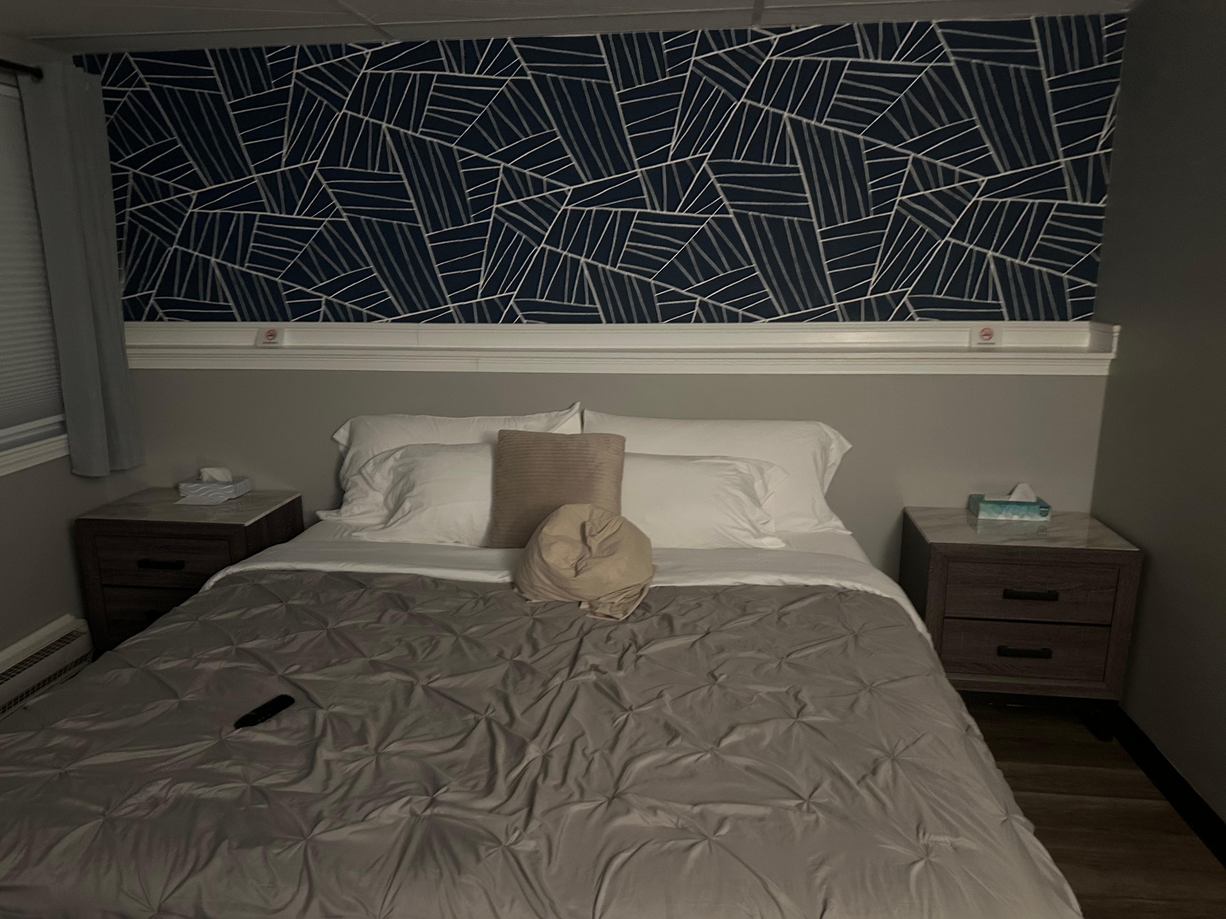 No lamps on end tables