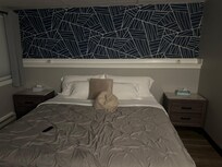 No lamps on end tables