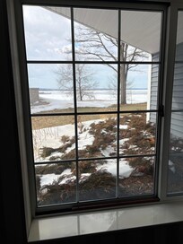 View out our room window.