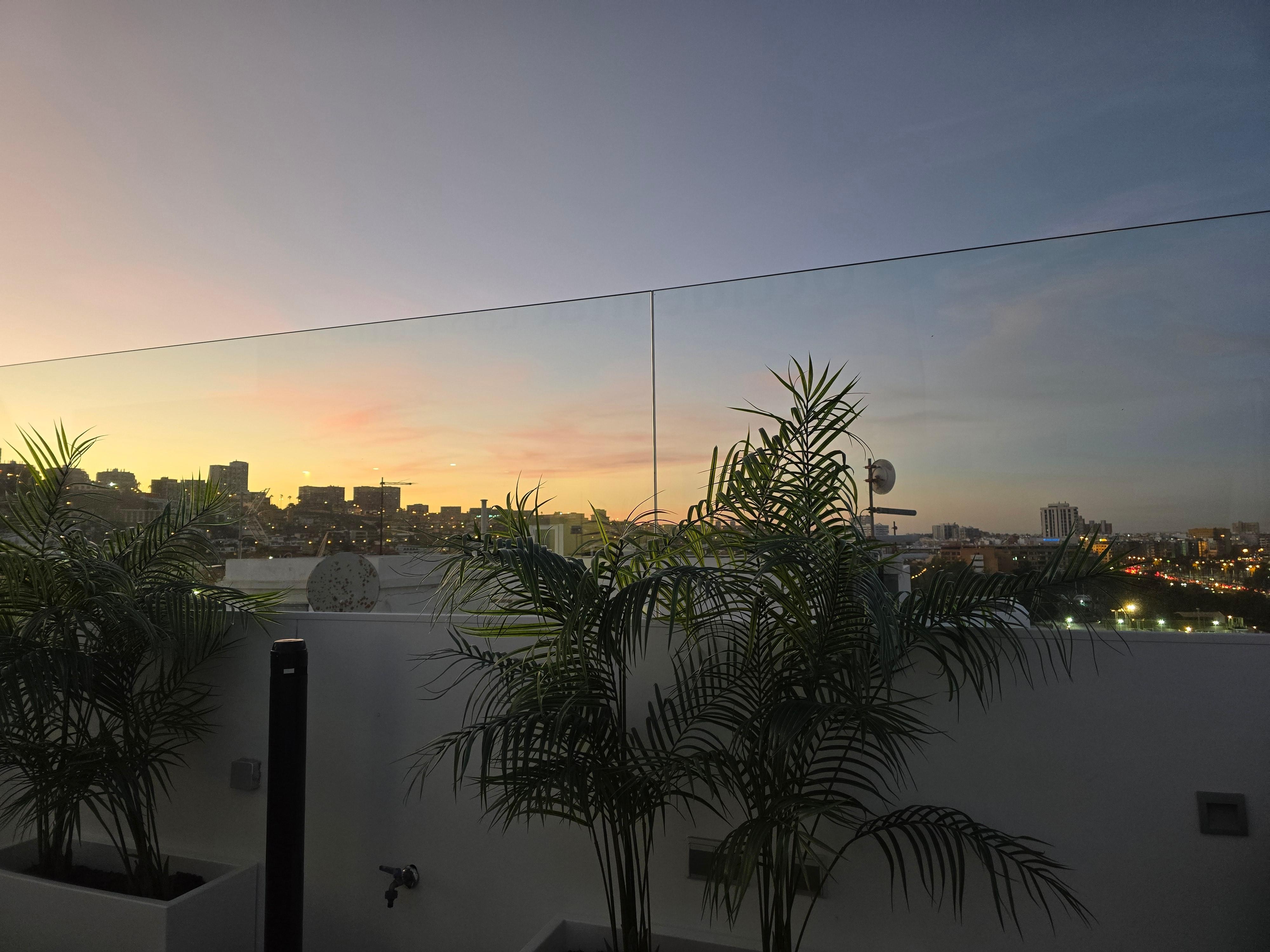 View from terrace roof top