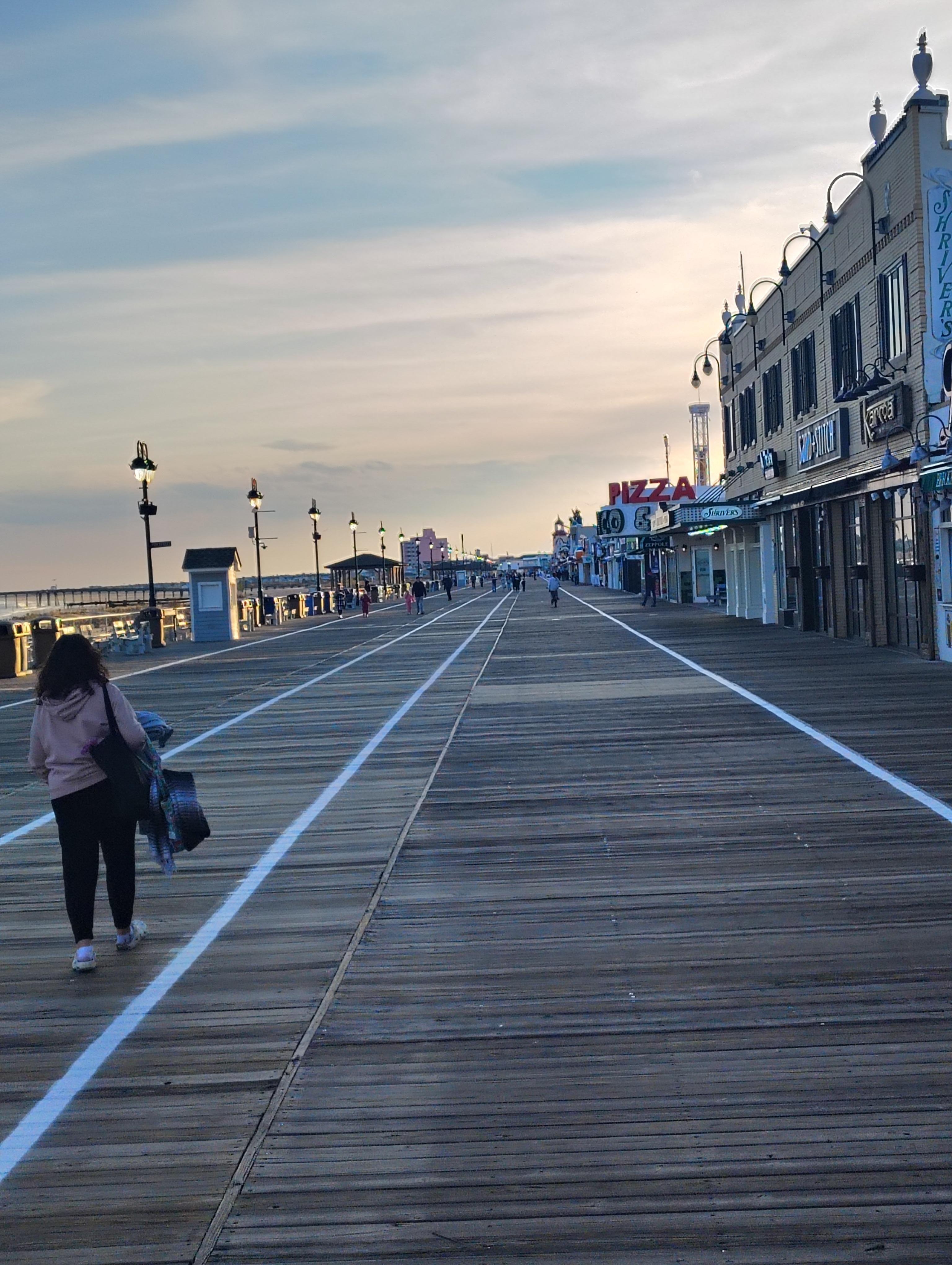 Ocean city boardwalk 