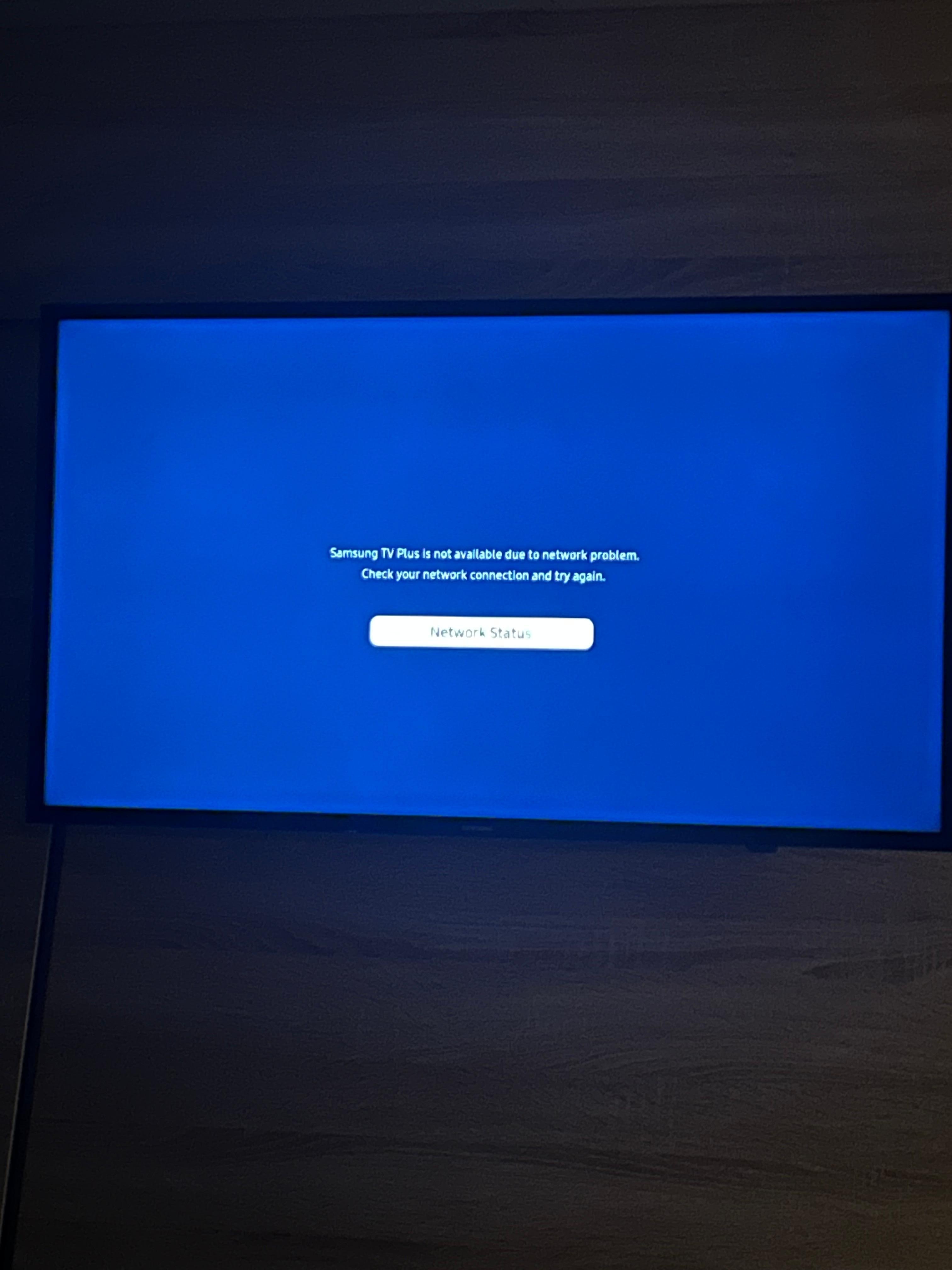 Tv not working