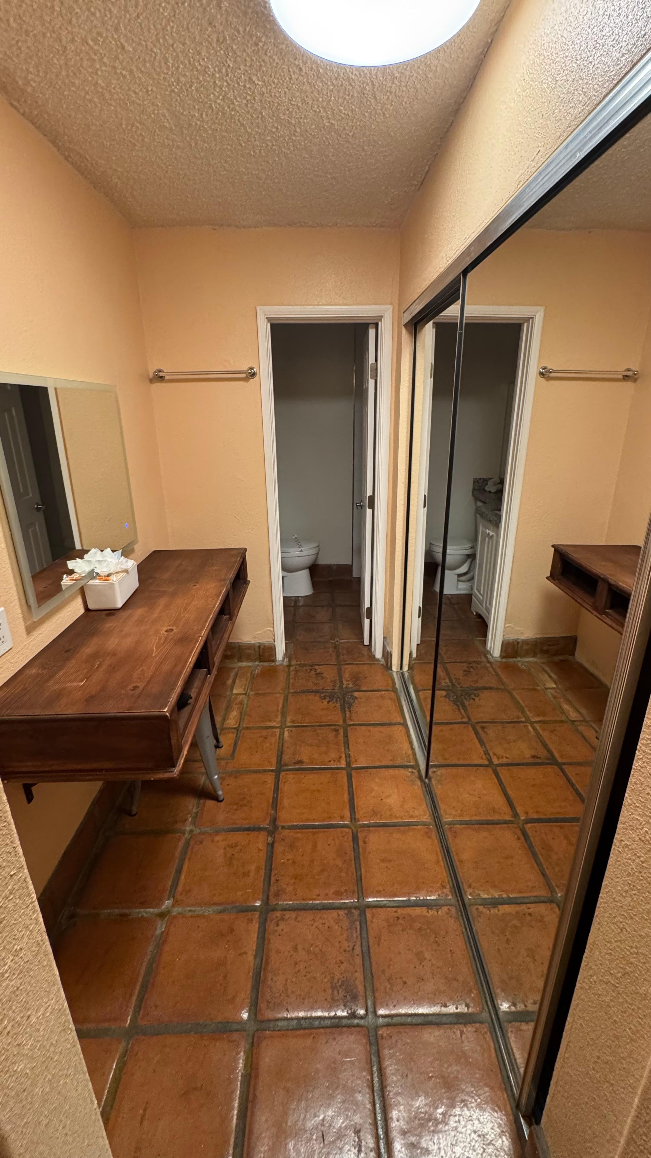 Powder room to bathroom