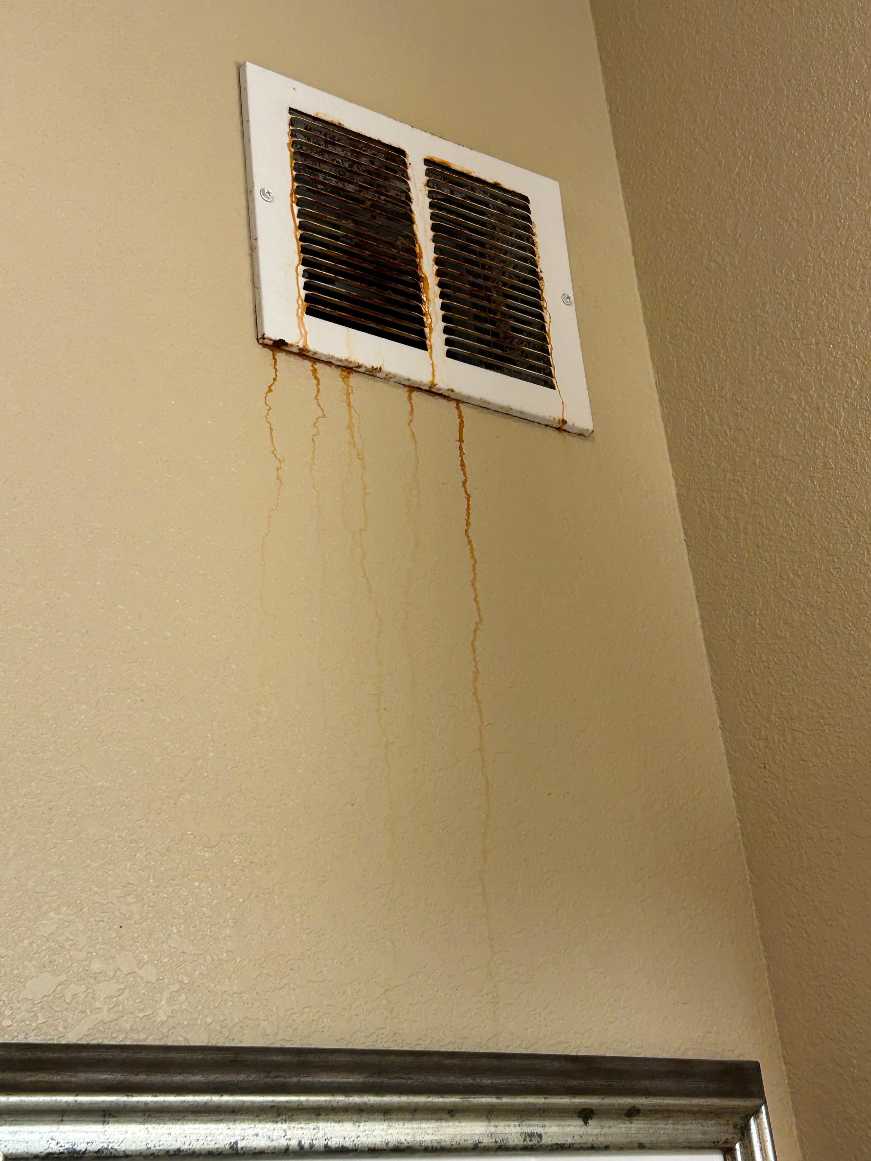 Vents in the room nasty