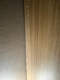 廁所牆壁上面長出白色奇怪物體沒有清潔