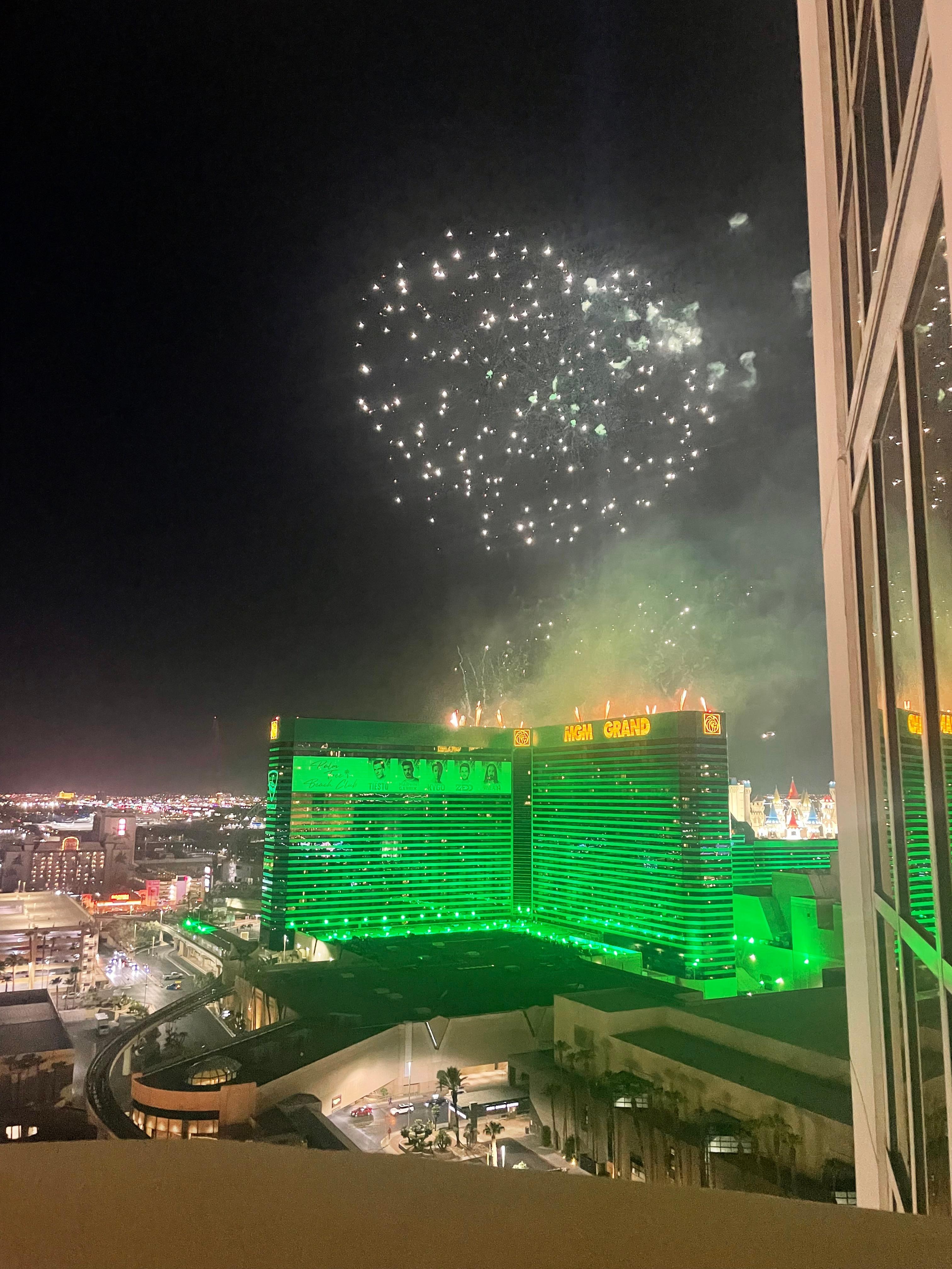 View from our balcony