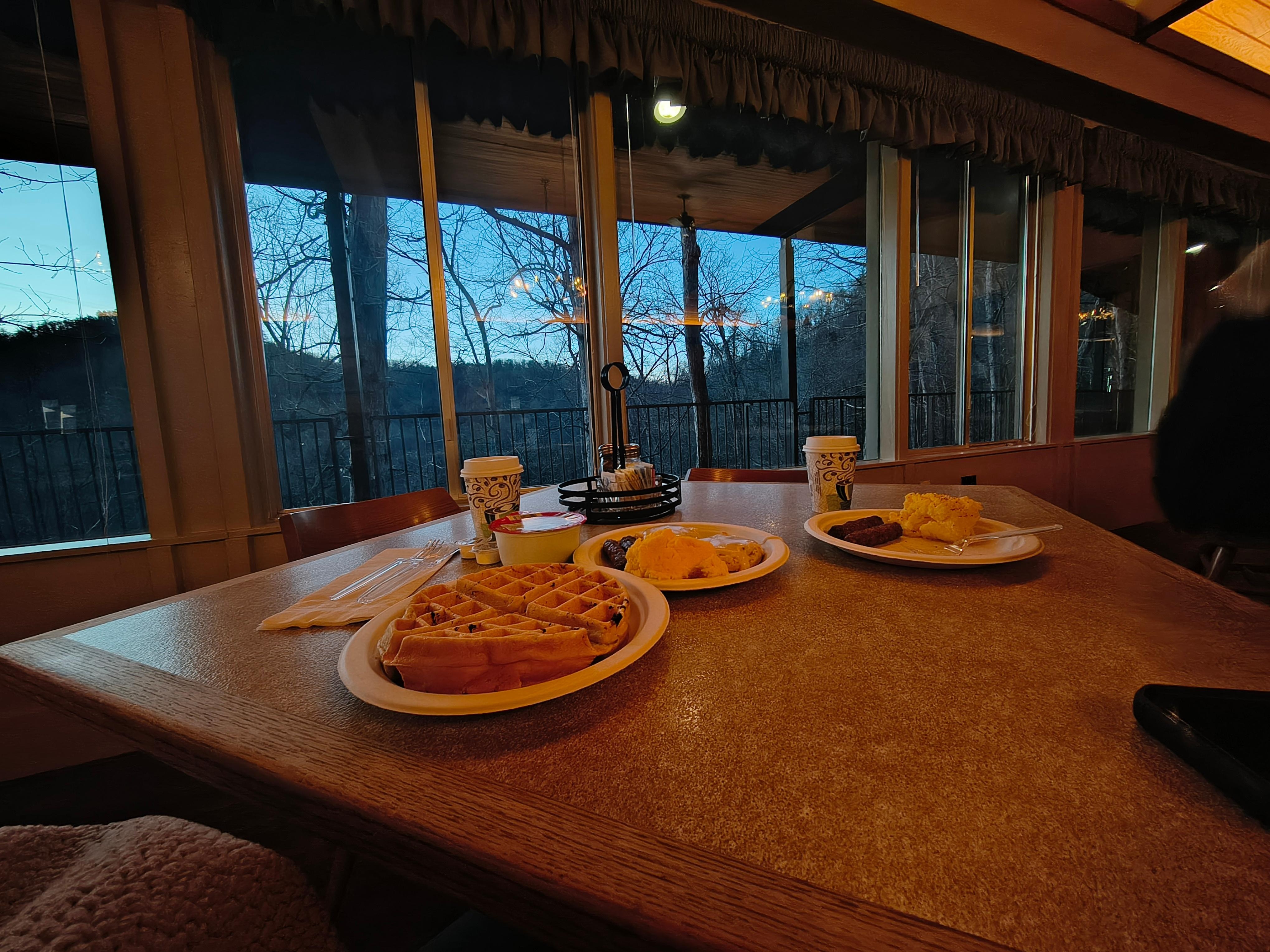 Breakfast was 7 to 10