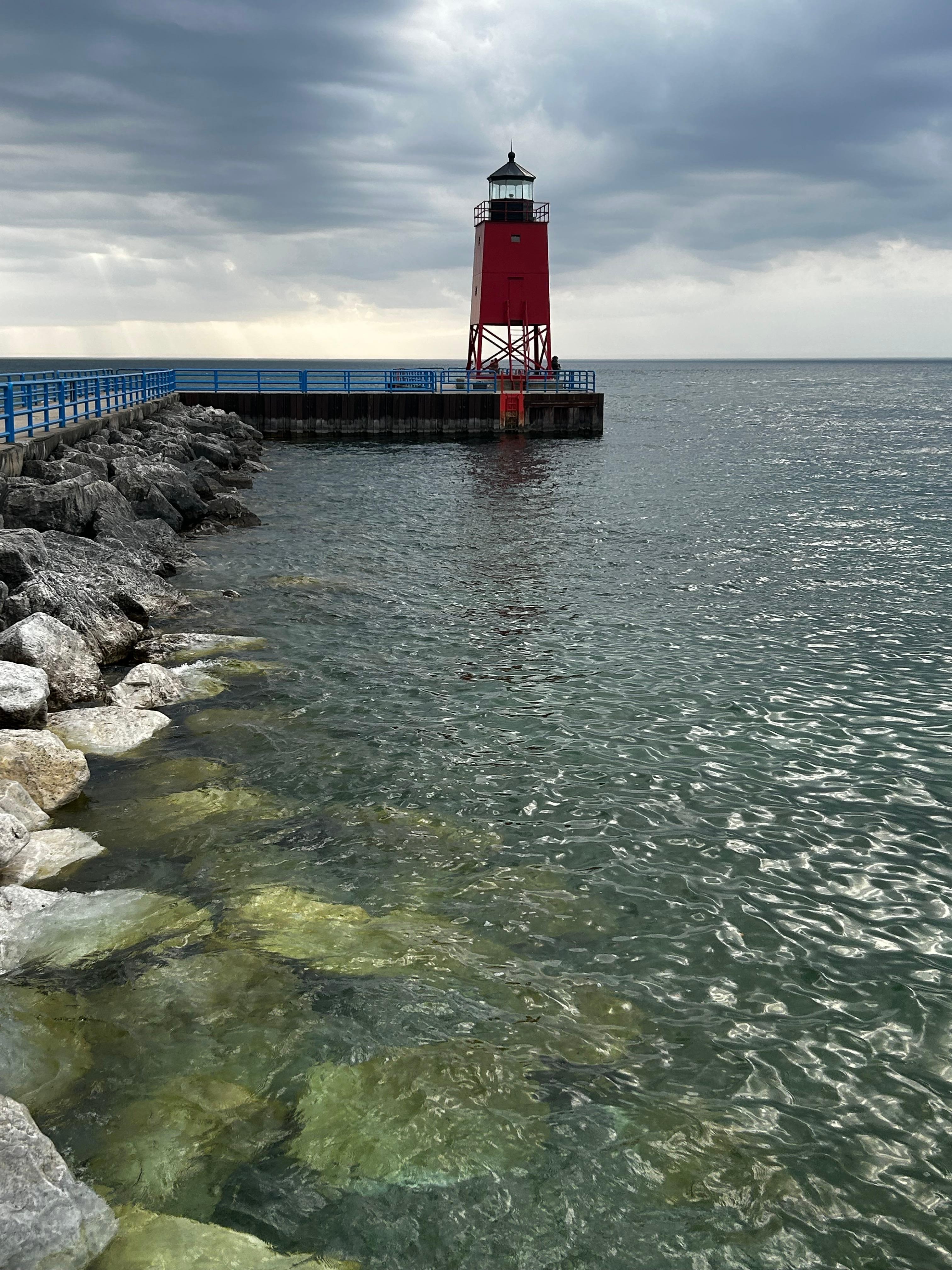 Nearby lighthouse