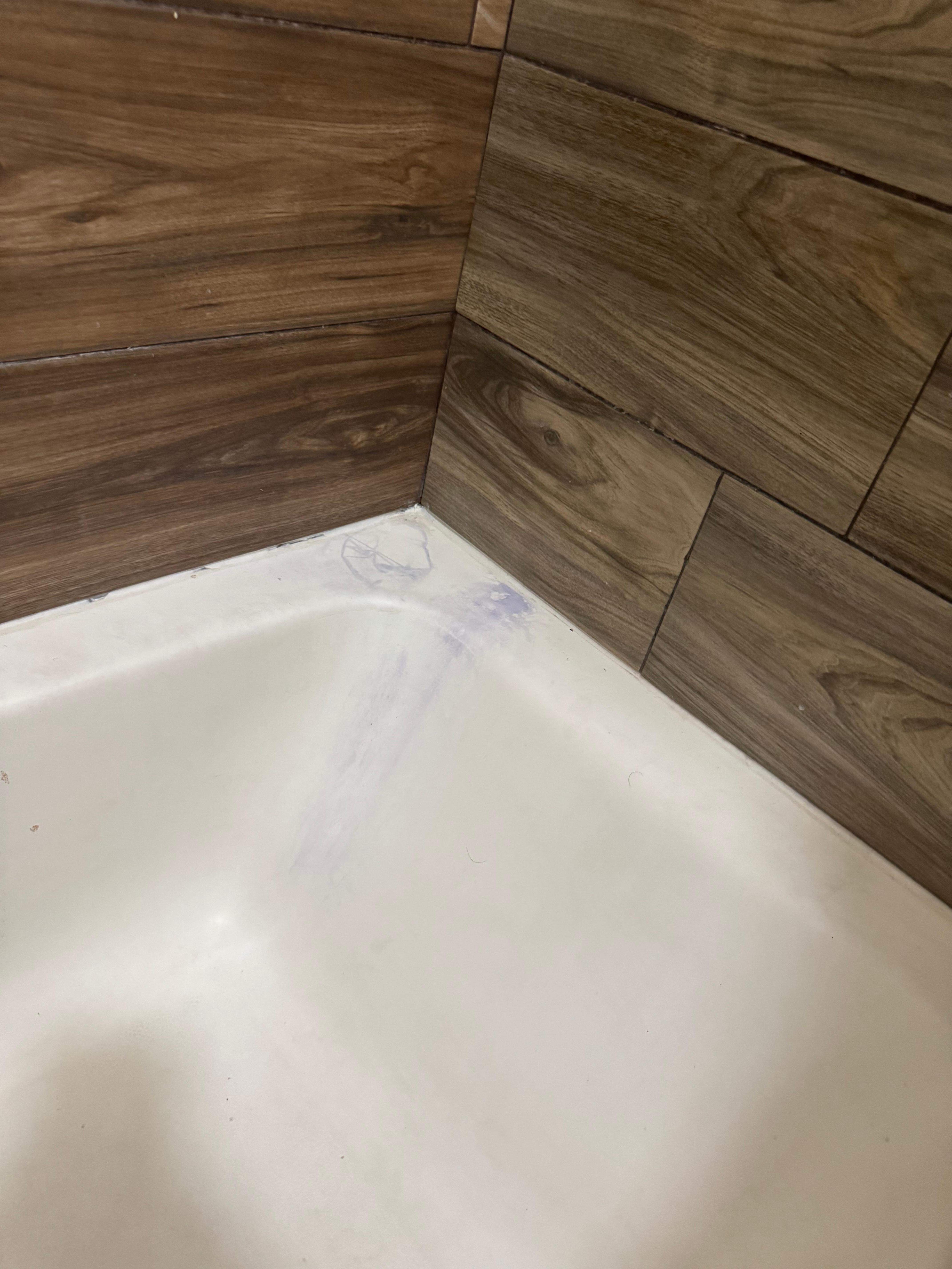 1st rooms bathroom full of old soap which shows it was not cleaned. 