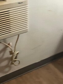 Filthy just look at the walls