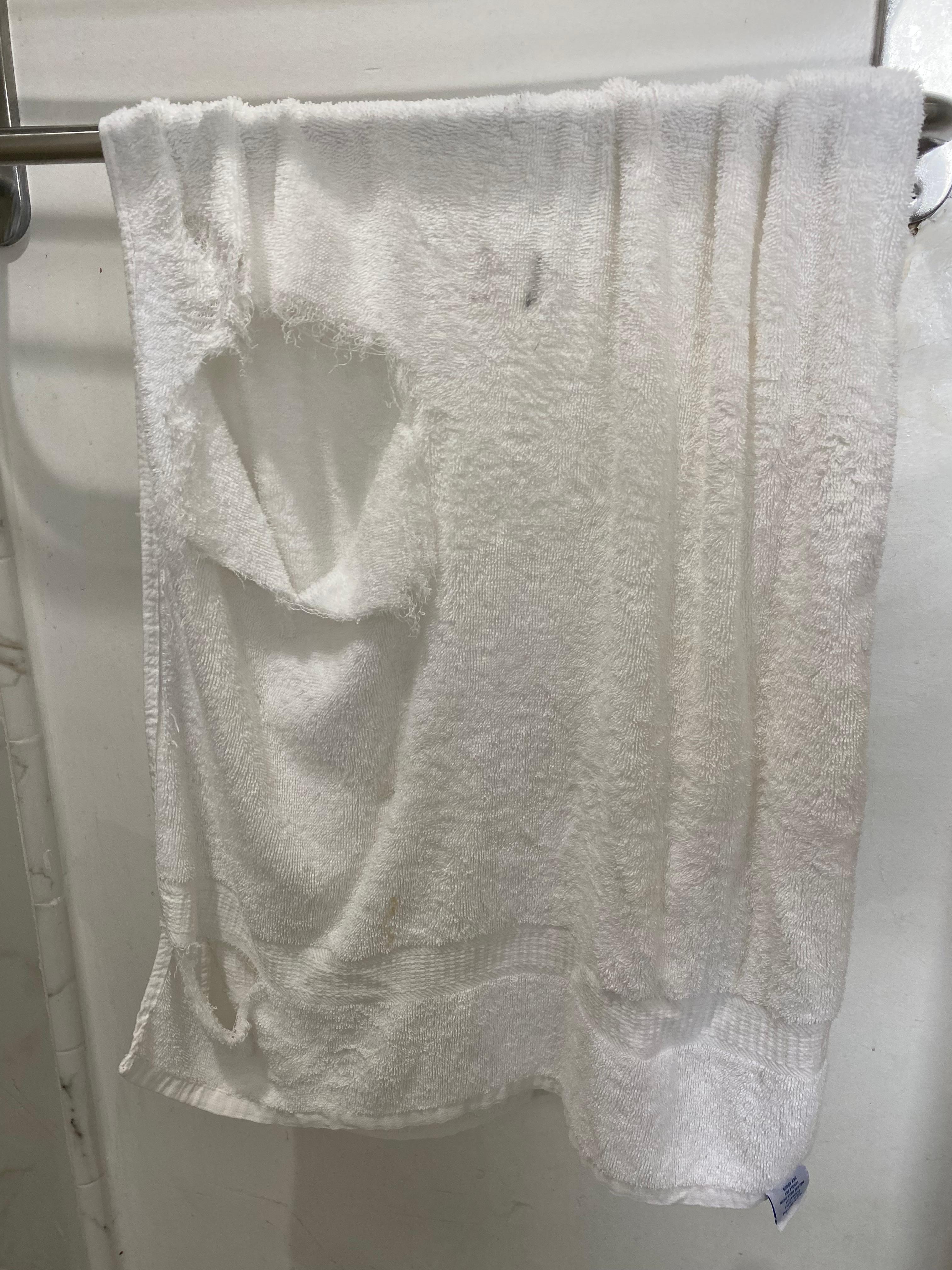 Towels were falling apart. This one ripped mid use