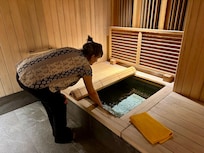 Private onsen in addition to the public baths