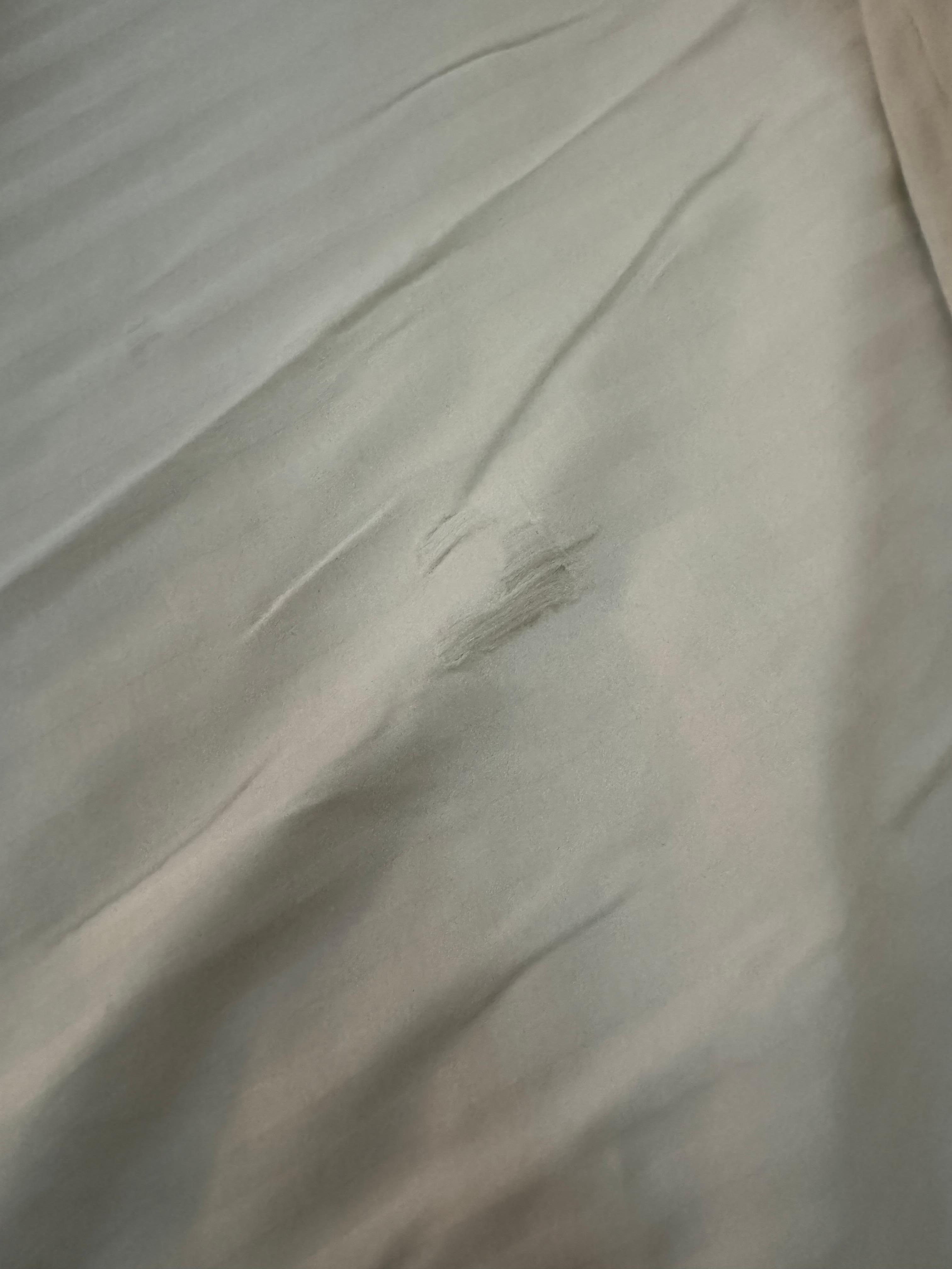 Ripped old sheets 