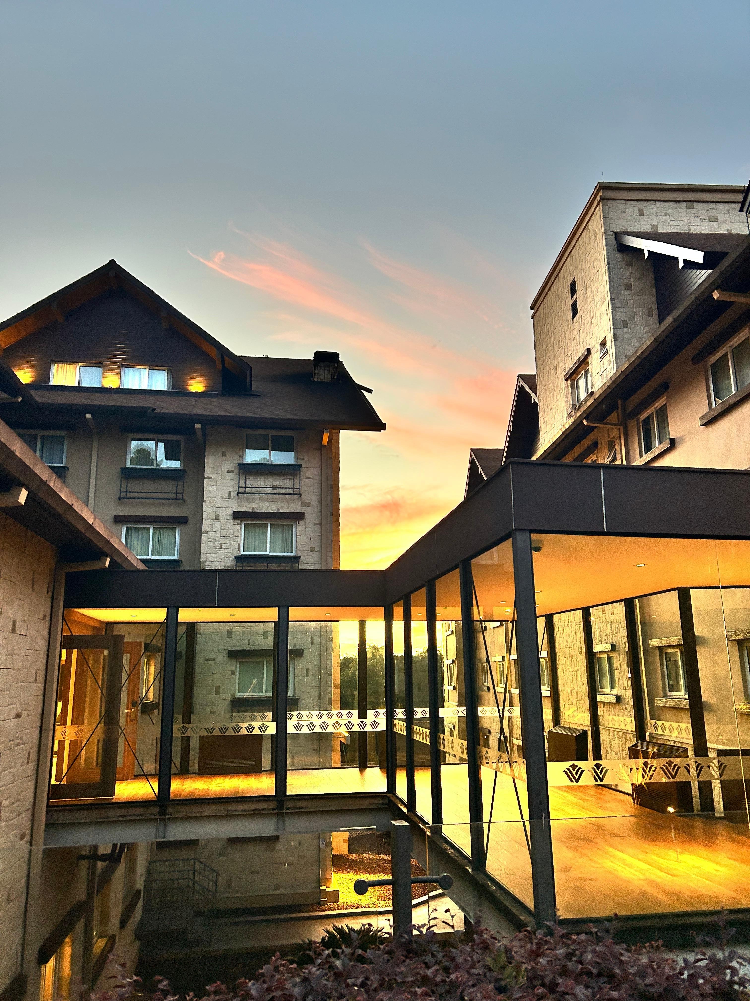 Bloco em que me hospedei.