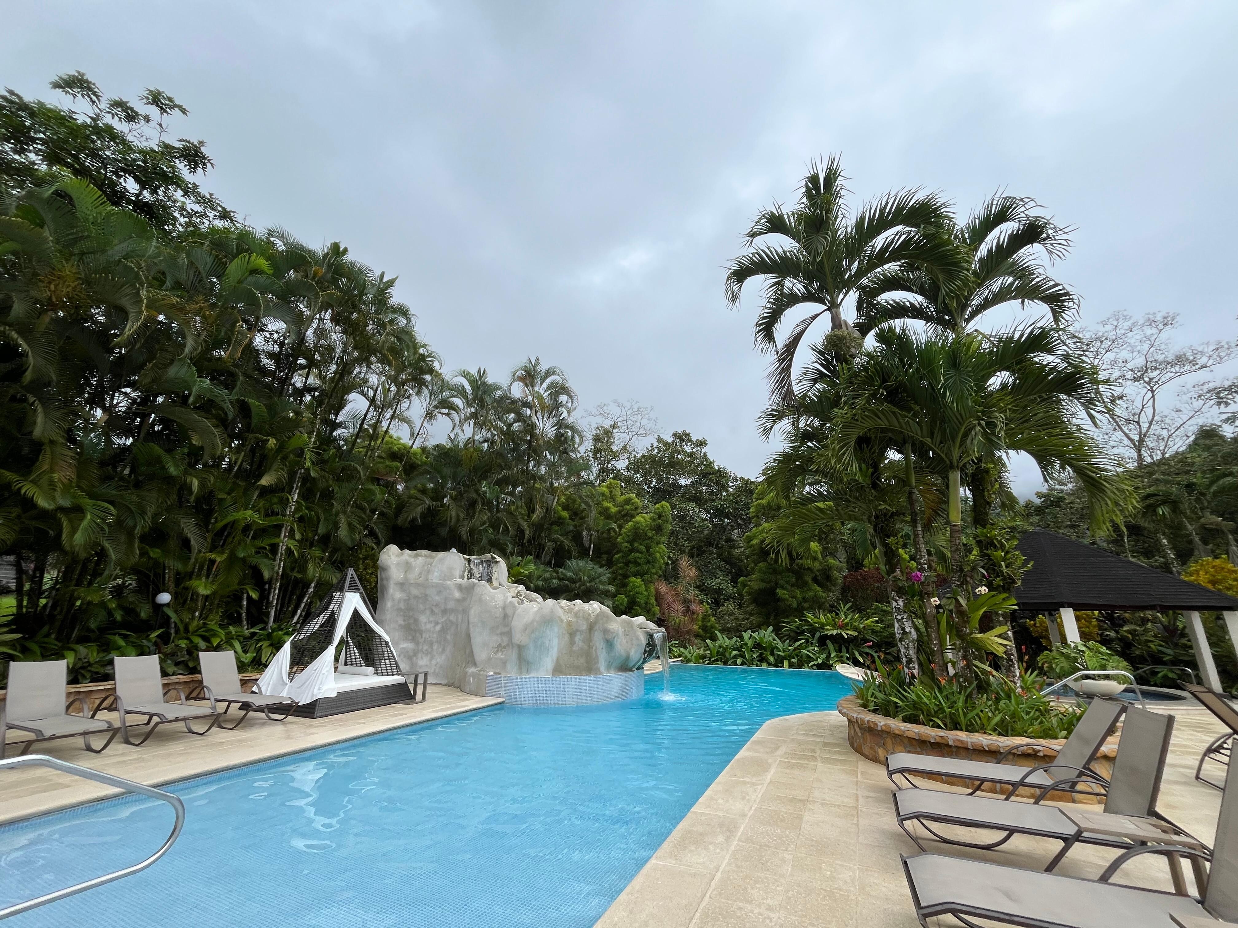 One of the pools