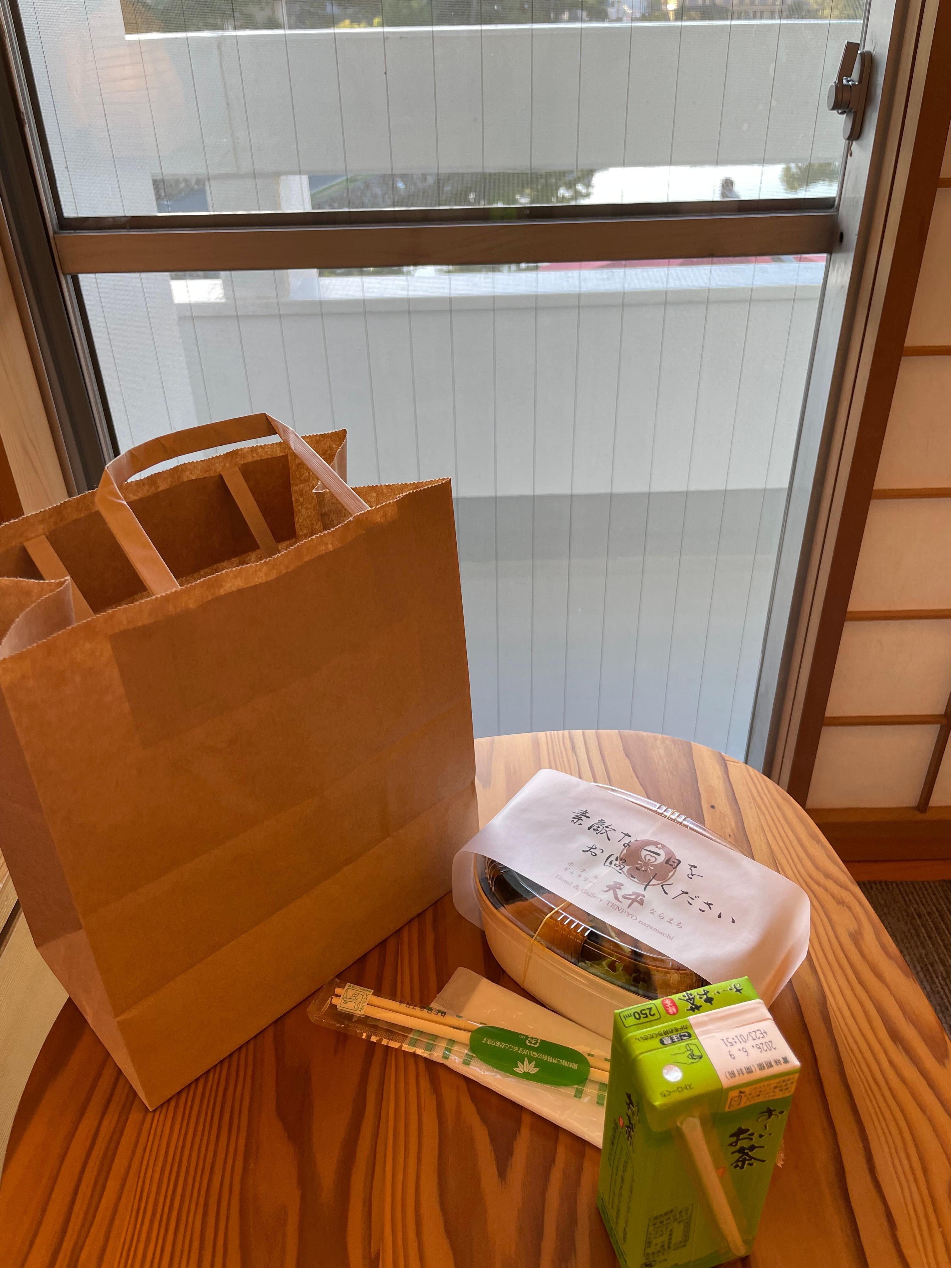 朝食のお弁当