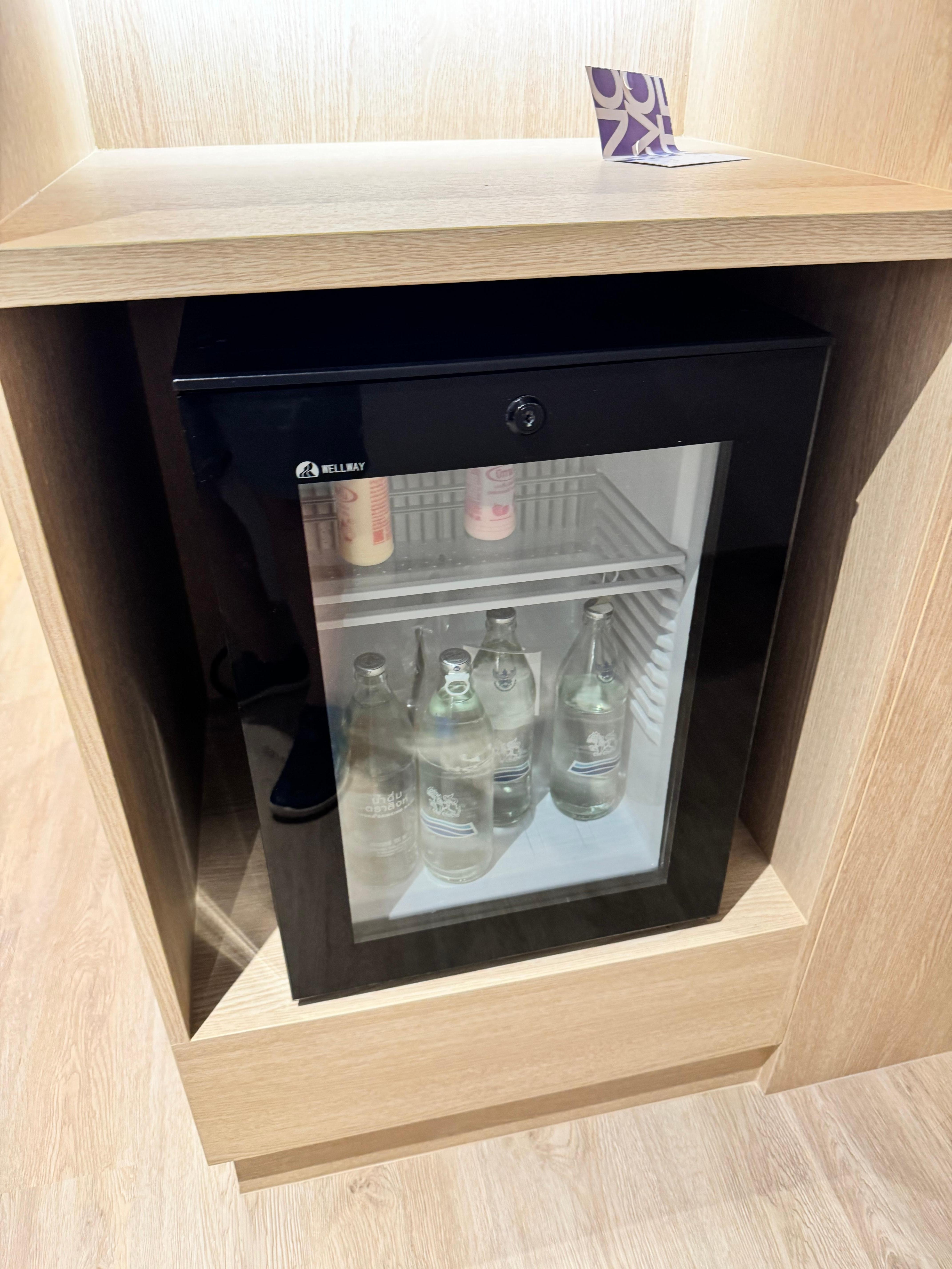 Daily top up of drinking water.  2 bottles per day. 