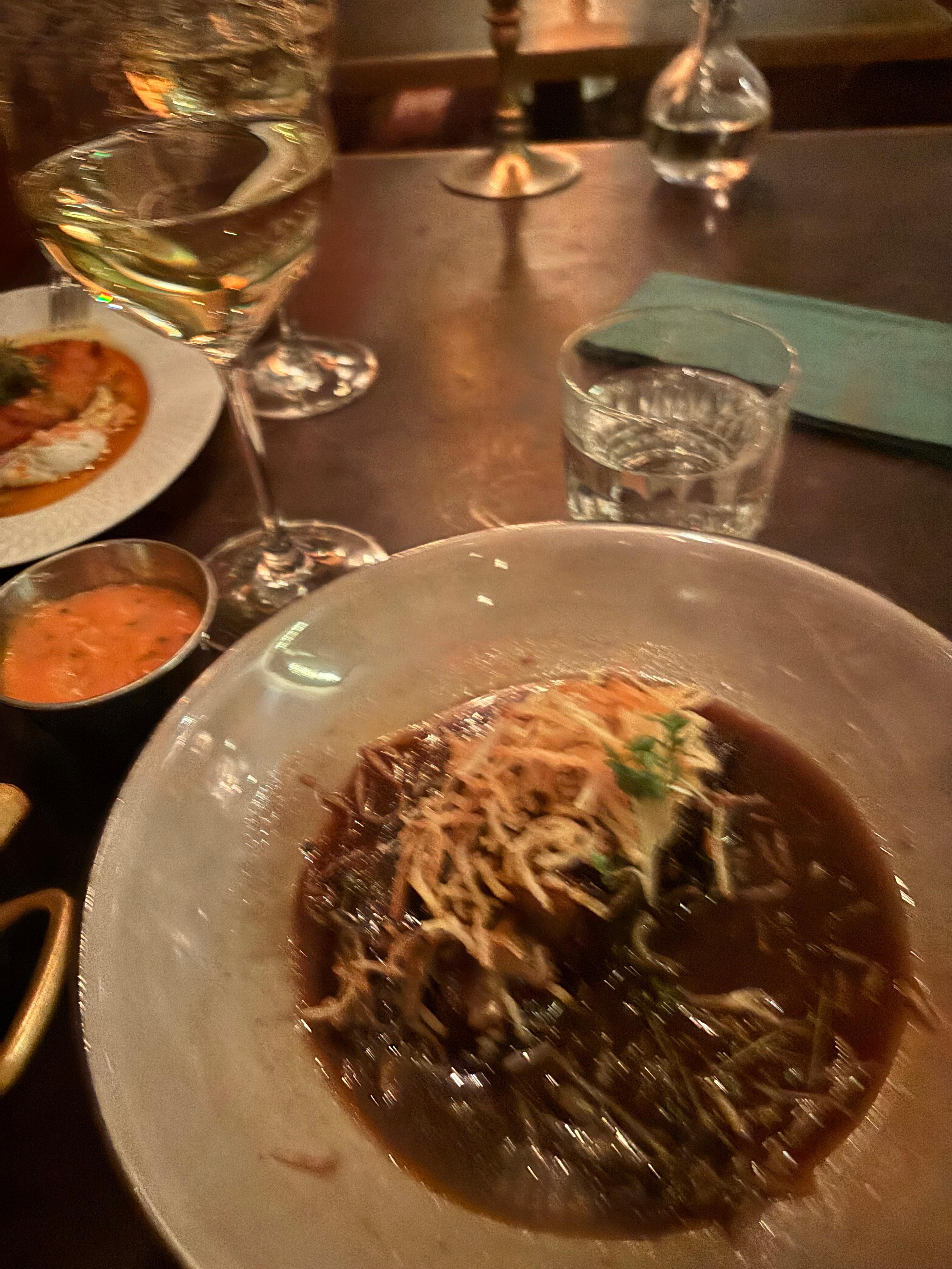 Mat i baren, litet men gott