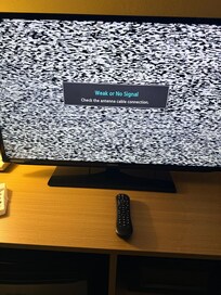 No working TV