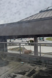 Looking at Off ramp.one direction only if going to leave. Hopefully lights green when you leave to get in lane rather the exit back onto freeway