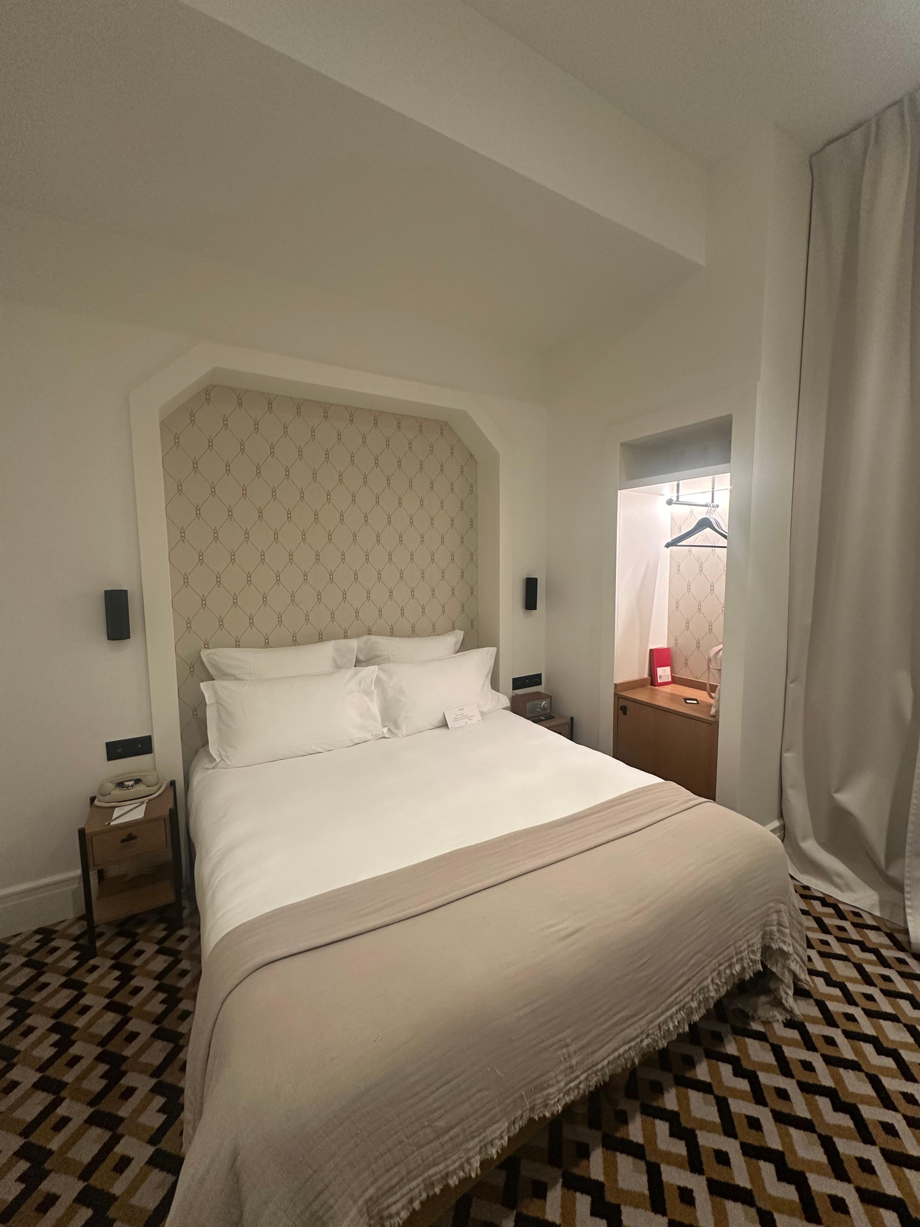 제일 작은 사이즈의 방입니다. 